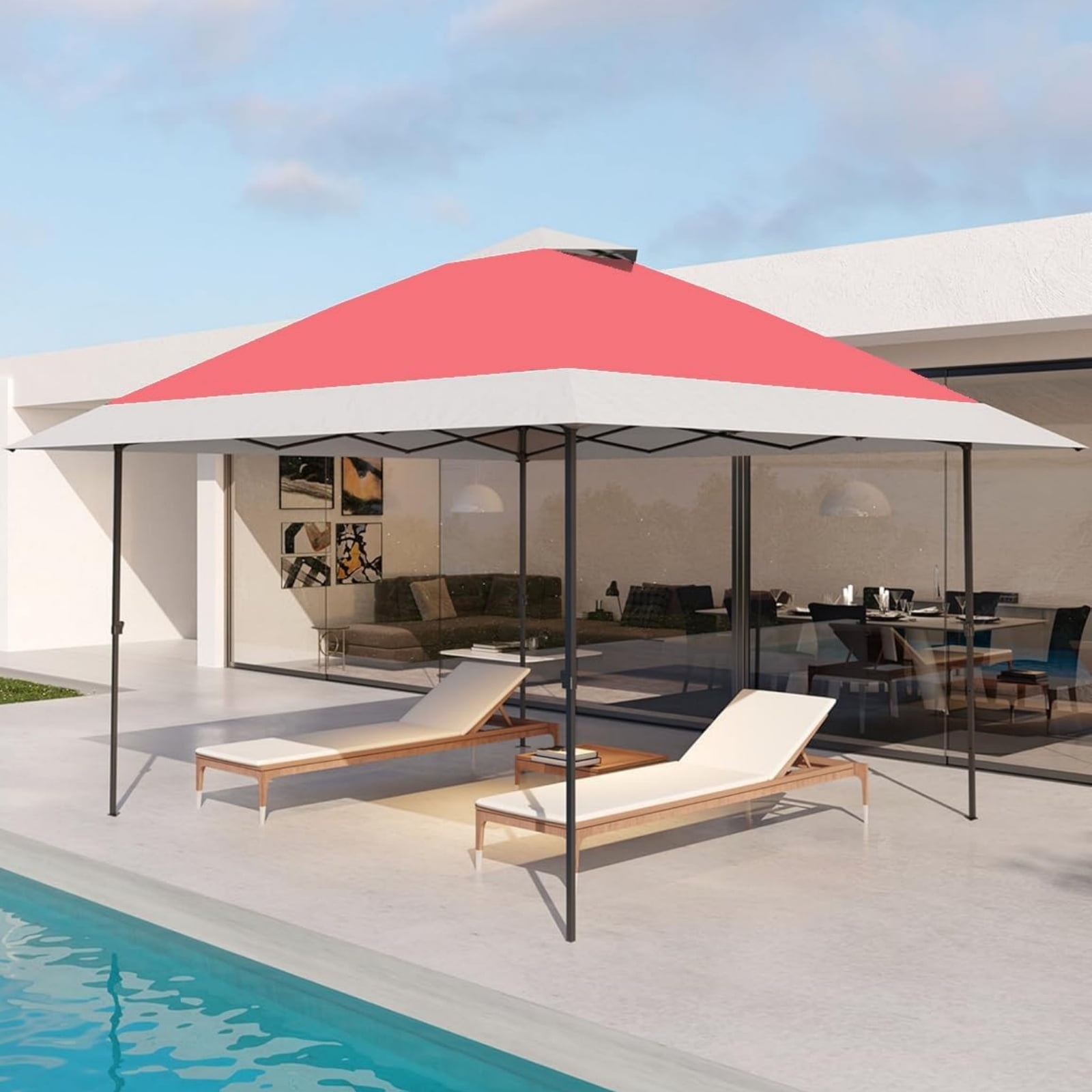 Ladcaser 12'x12' Pop-up Gazebo Outside Patio Gazebo Outdoor Gazebo ...