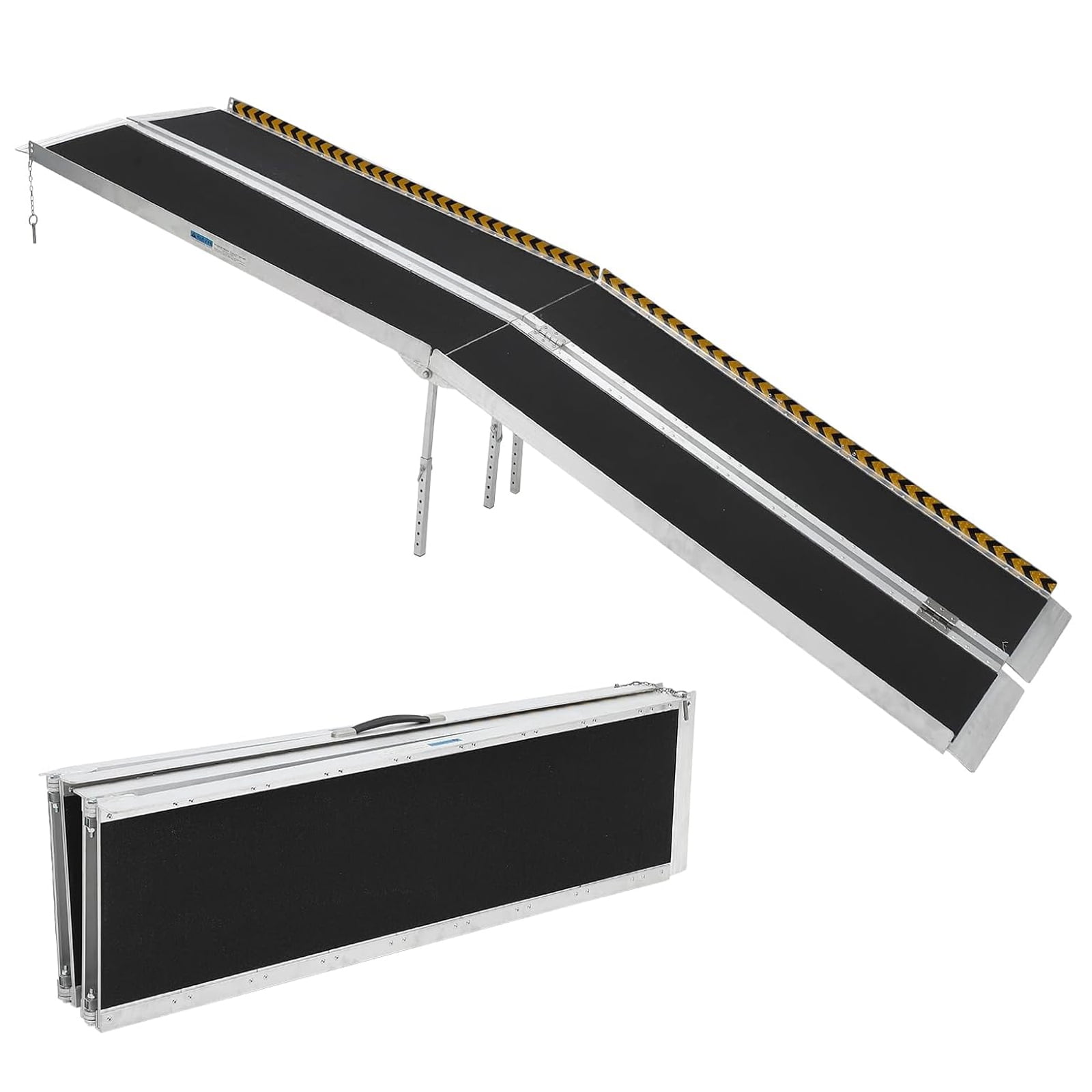 Ladcaser 2-10 FT Portable Wheelchair Ramp, Wheel Chair Ramps for Homes ...