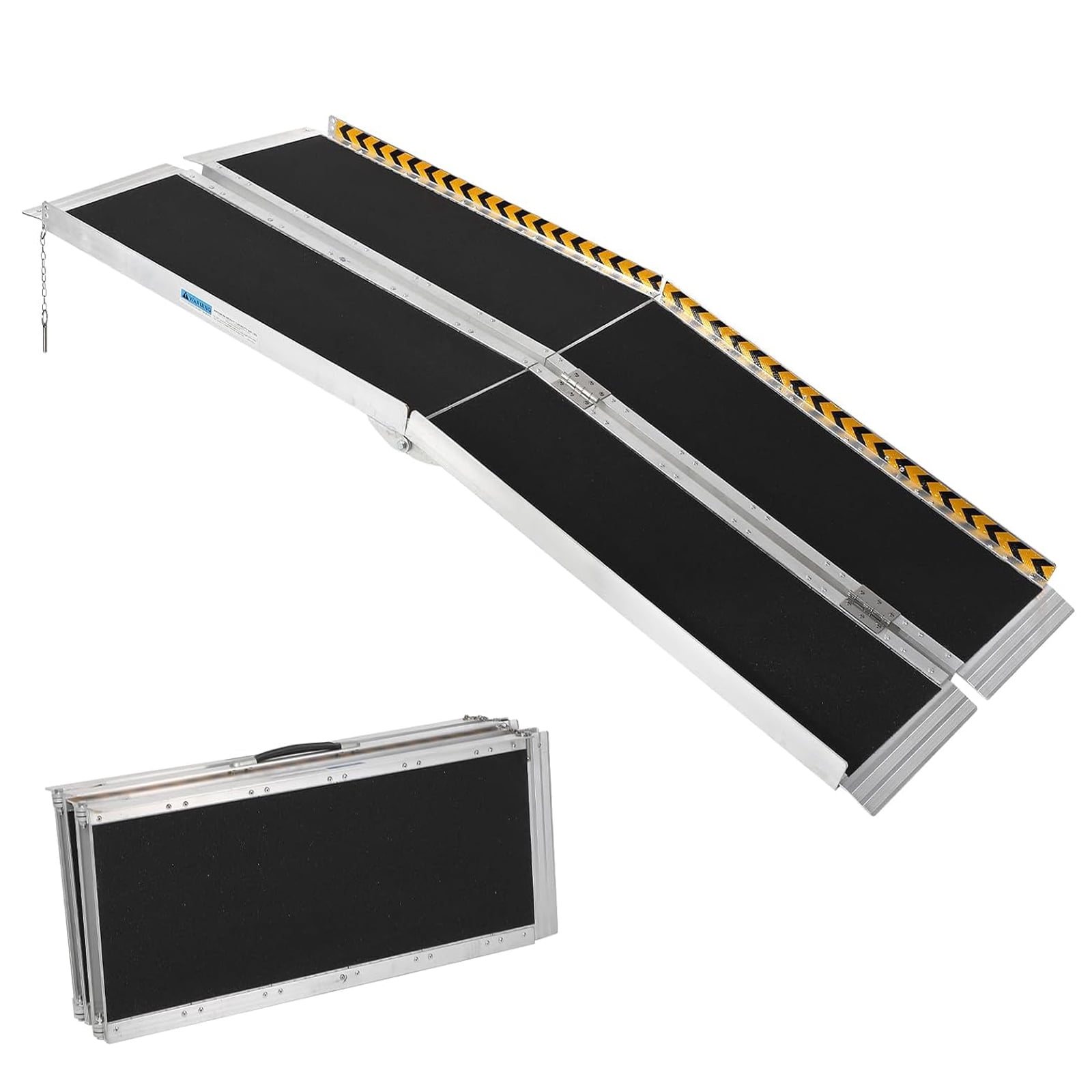 Ladcaser 2-10 FT Portable Wheelchair Ramp, Wheel Chair Ramps for Homes ...