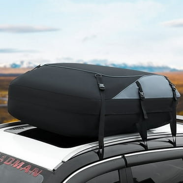 CargoSmart 15 Cubic ft Storm Proof Auto Rooftop Cargo Bag Black, 6658 ...