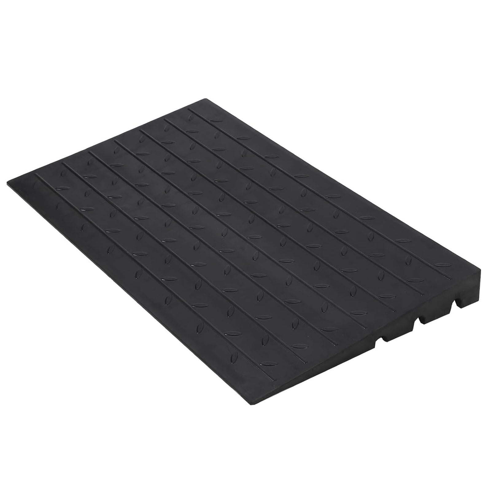 Ladcaser 3" Rise Threshold Ramp, Anti-Slip Wheelchair Ramp Portable ...