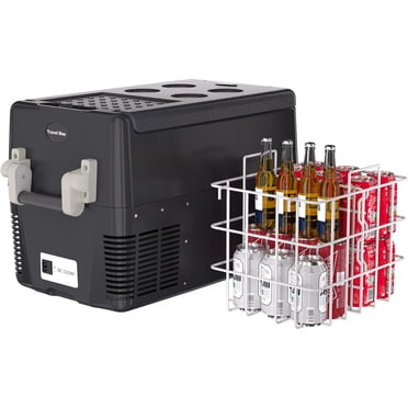 BougeRV Pink 23Qt Car Refrigerator 12 Volt Fridge Portable Freezer ...