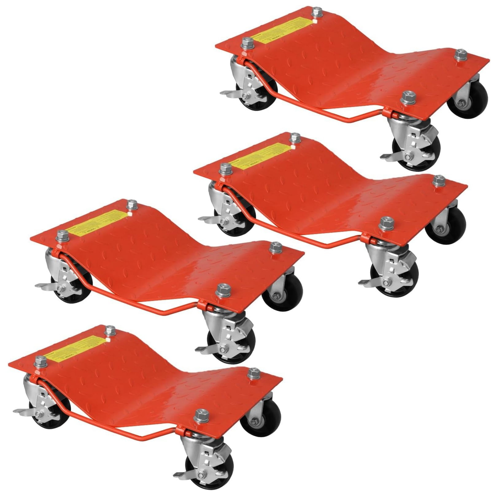 Ladcaser Car Dolly 2000LB Capacity for Each Heavy Duty Vehicle Wheel ...