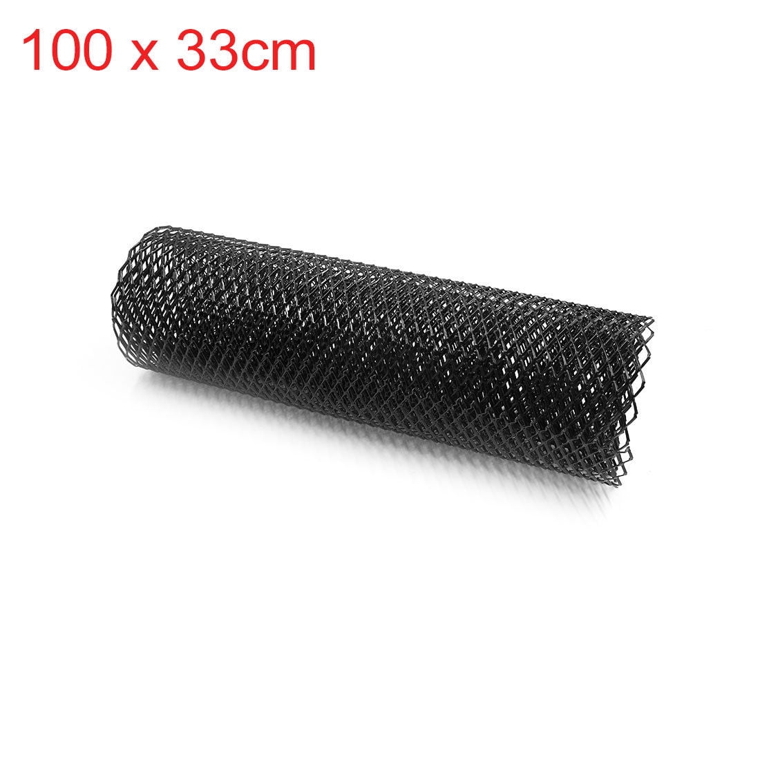 Ladcaser Car Silver/Black Aluminum Alloy Front Bumper Rhombic Grill ...