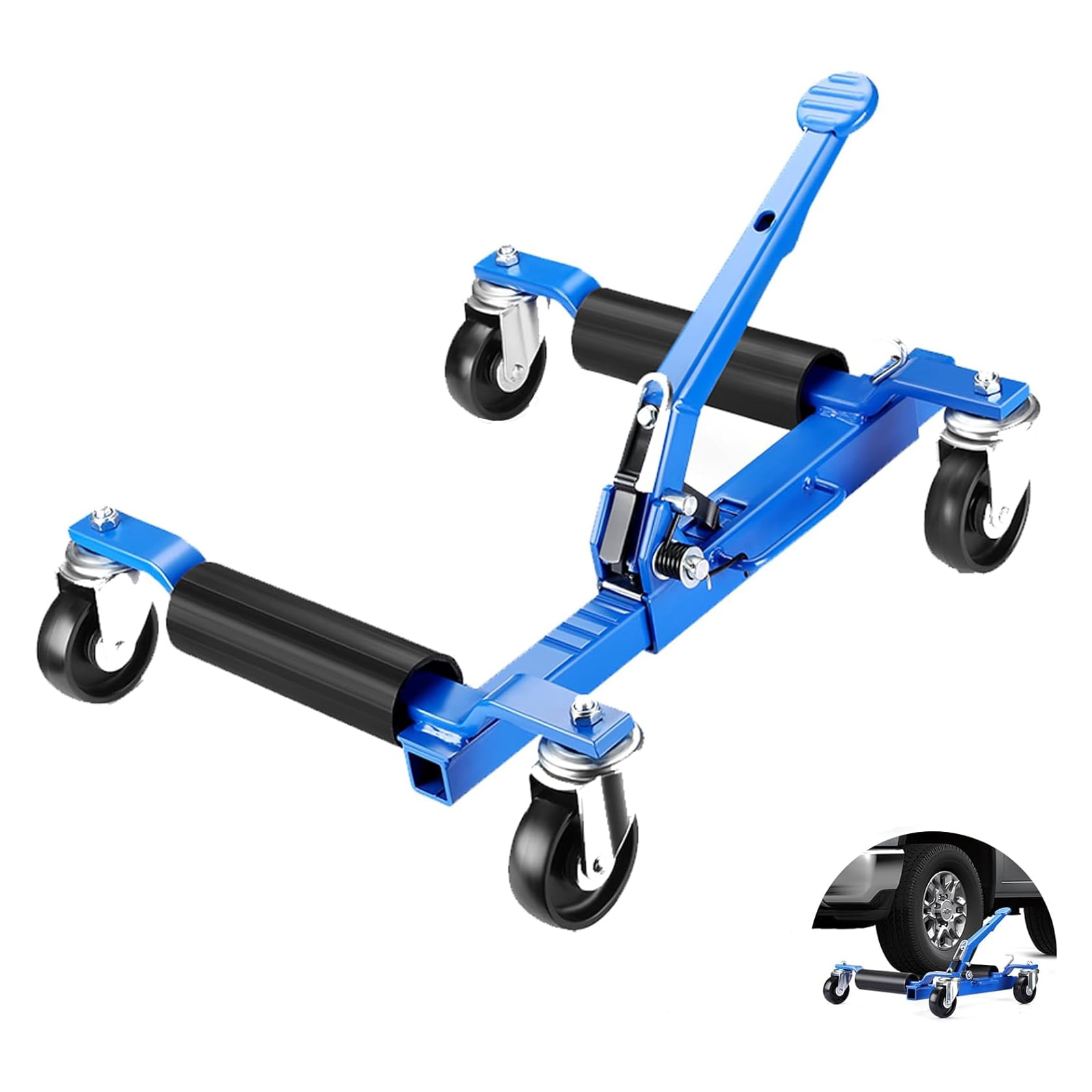 Ladcaser Car Wheel Dolly with Tire Jack, Trailer Dolly for Vehicle ...