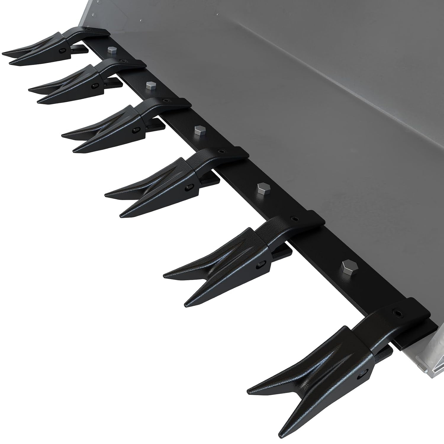 Ladcaser Heavy Duty 49" Bucket Tooth Bar for Sub-Compact Tractors, No ...