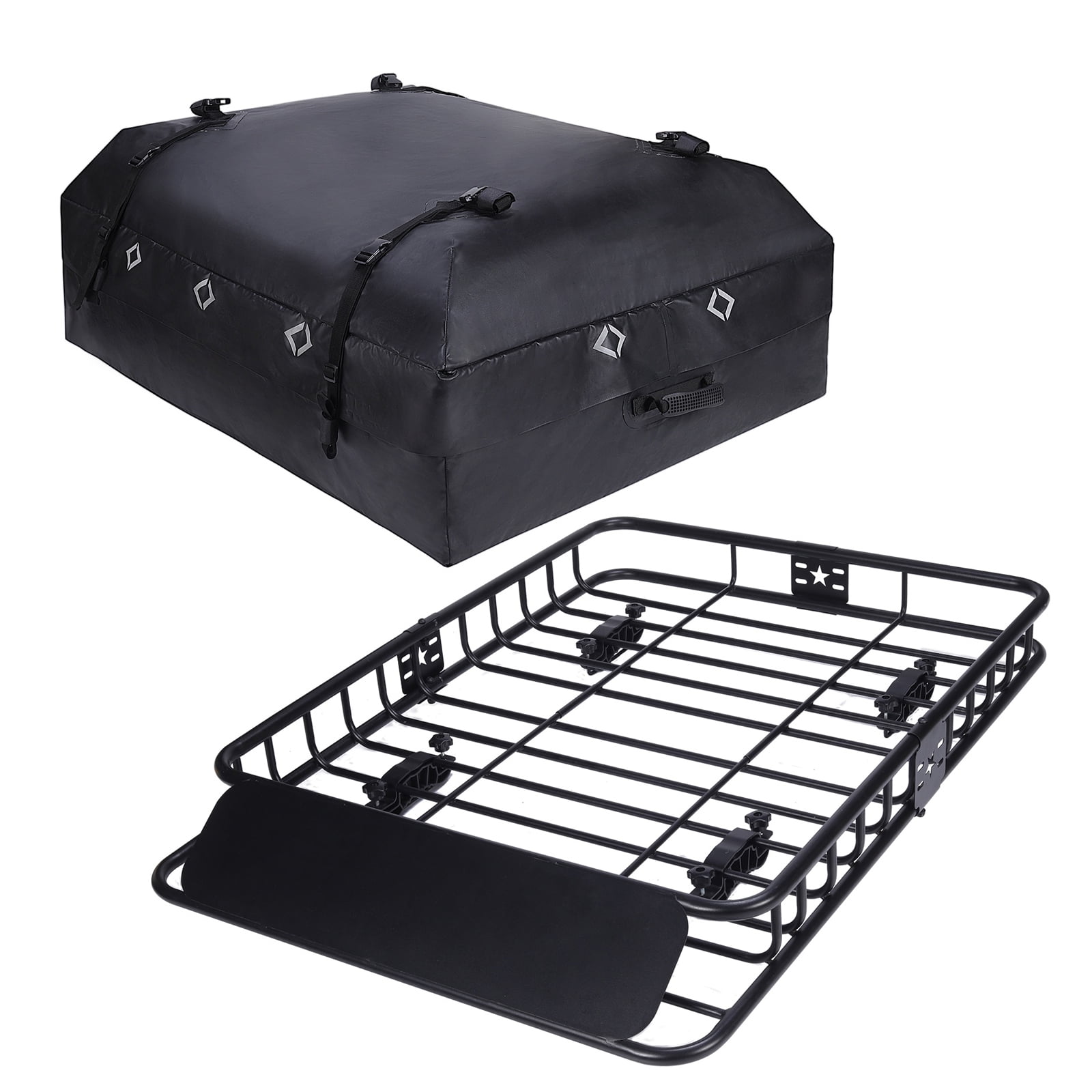 Ladcaser Roof Rack with Bag, 51" x 36" Rooftop Cargo Carrier, 200LBS ...