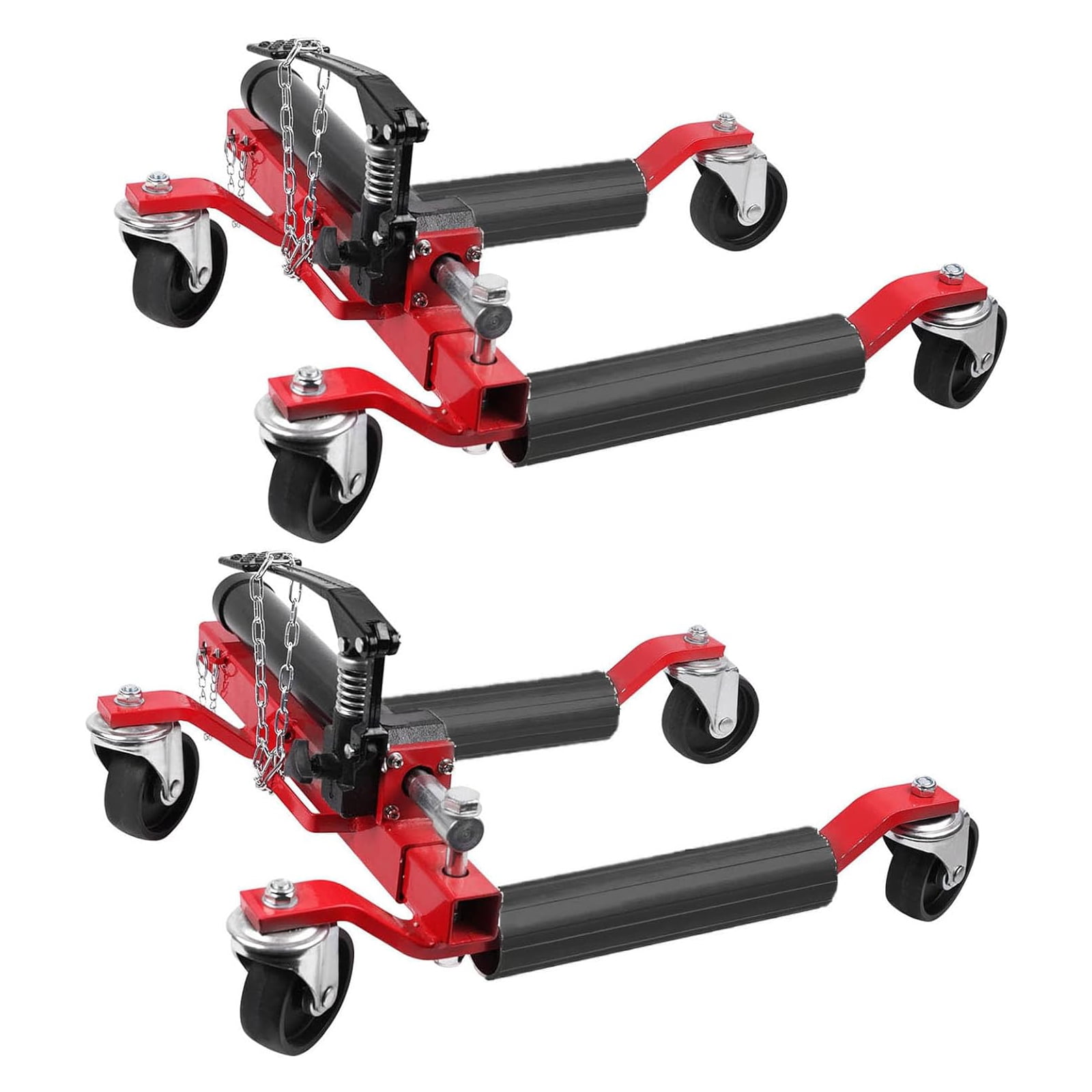 Ladcaser Wheel Dolly Set of 2, Mechanical Car Skates, Wheel Vehicle ...