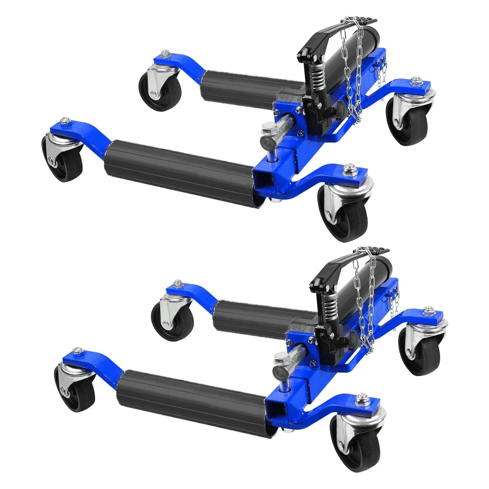 Ladcaser Wheel Dolly Set of 2, Mechanical Car Skates, Wheel Vehicle ...