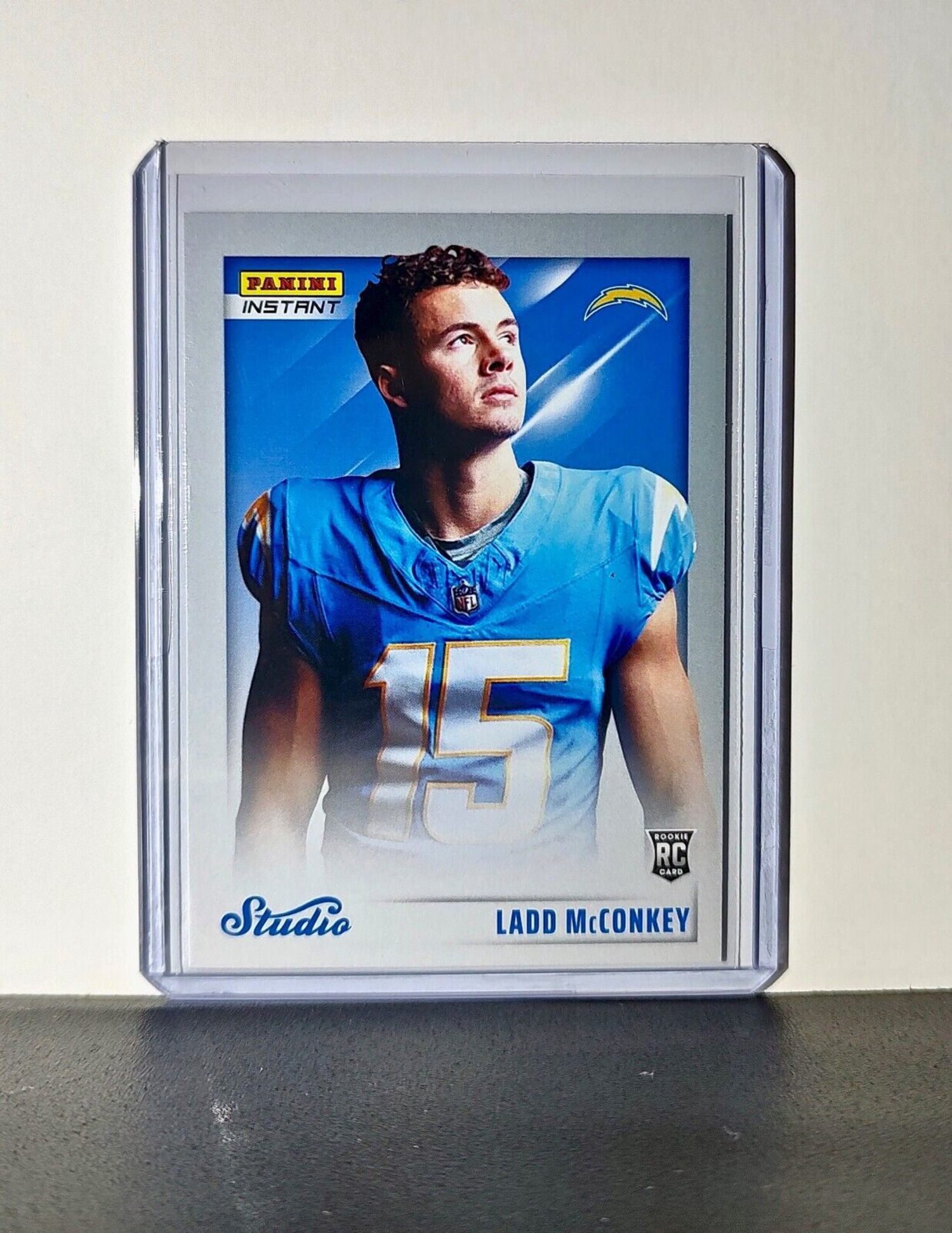 Ladd McConkey 2024 Panini NFL #18 Studio Rookies Card LA Chargers 1/ ...