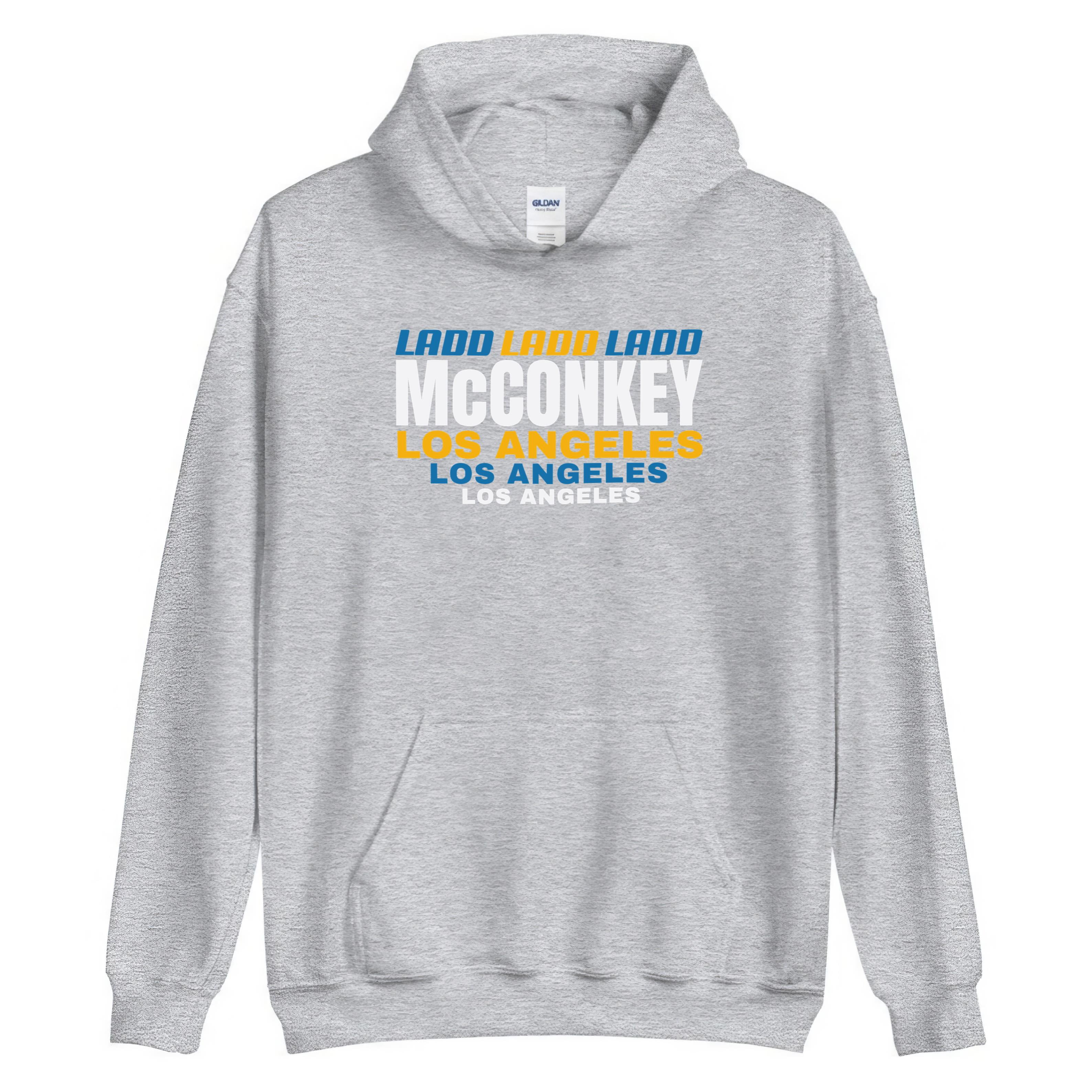 Ladd McConkey Shirt, McConkey Chargers shirt, Los Angeles Chargrs Shirt ...
