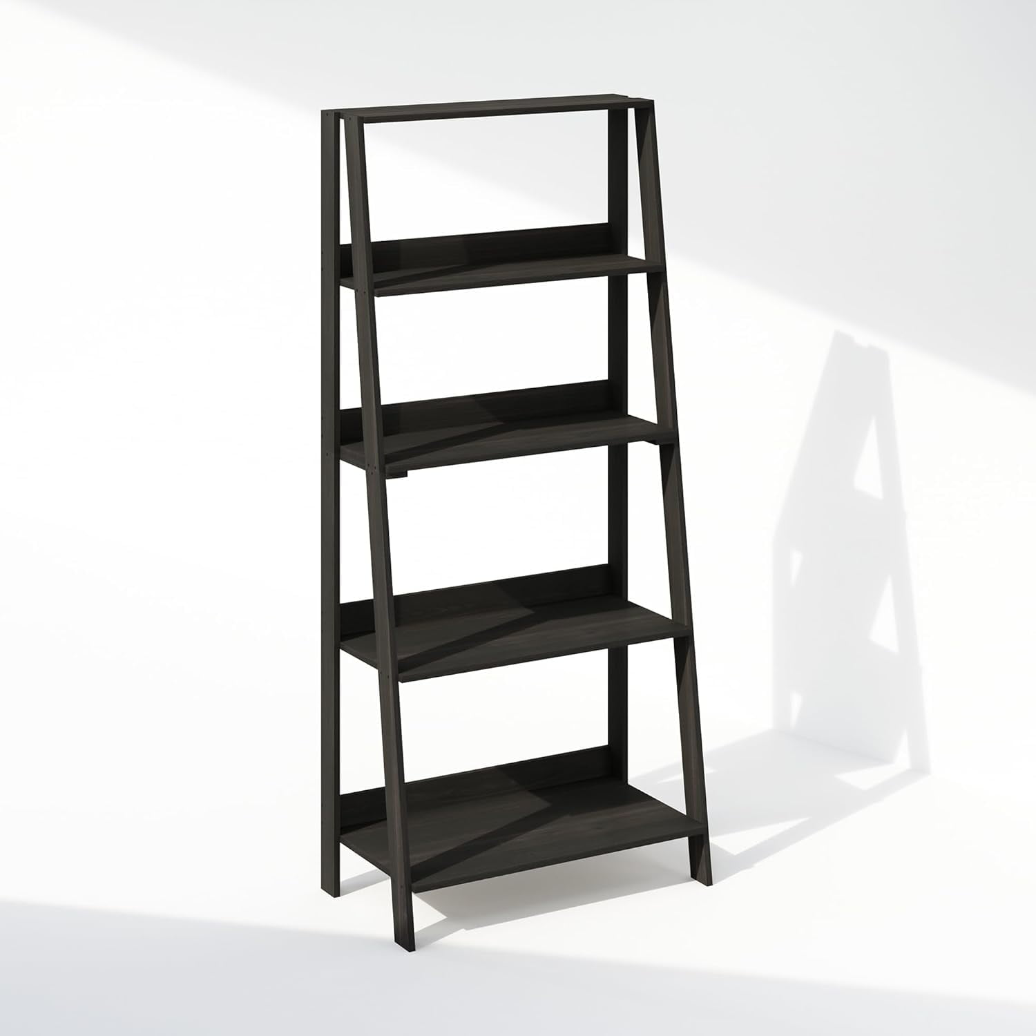 Ladder Display Shelf, 5-Tier, Espresso - Walmart.com