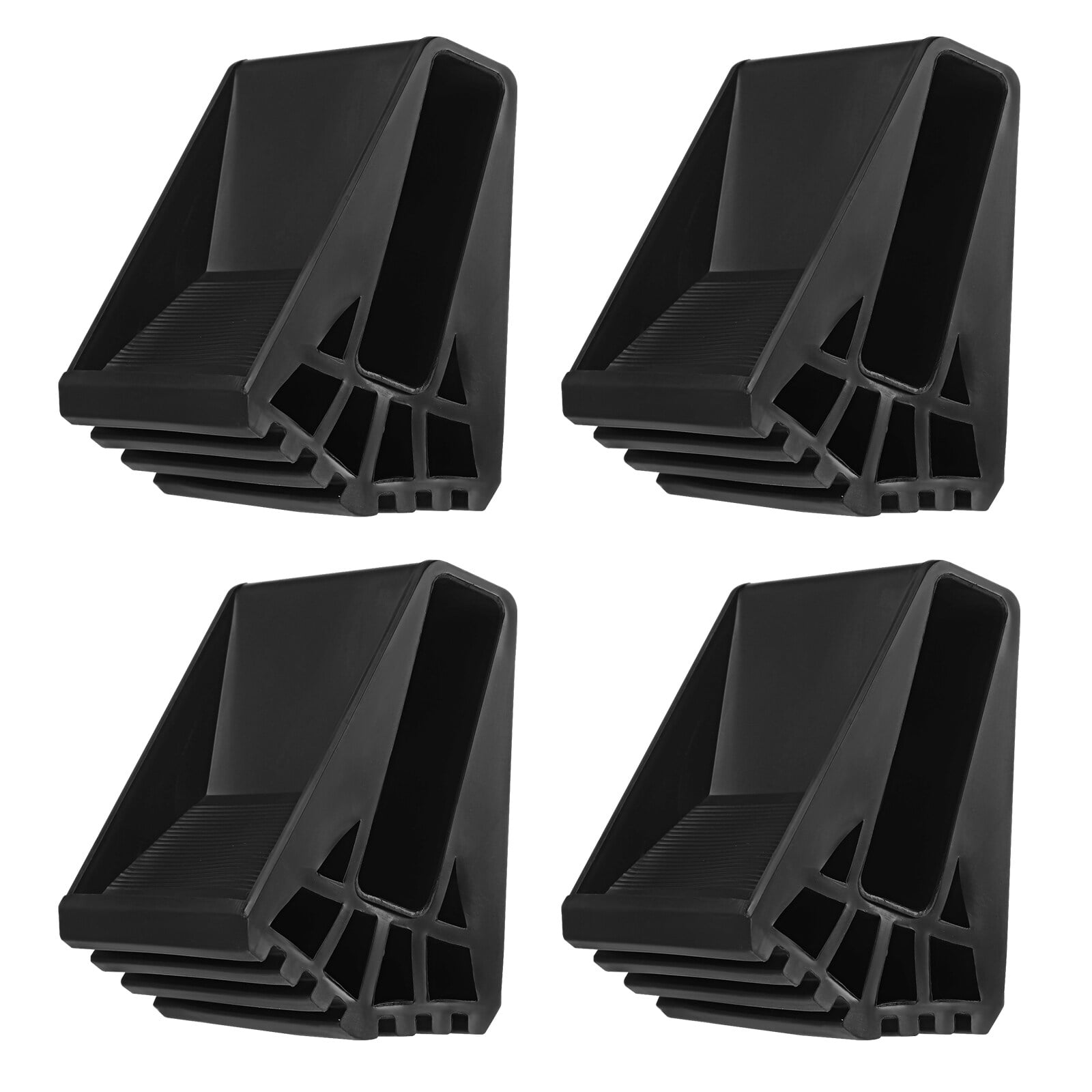 Ladder Feet Protectors Folding Sliding Mat Fan- Shaped Foot Cover Plugs ...