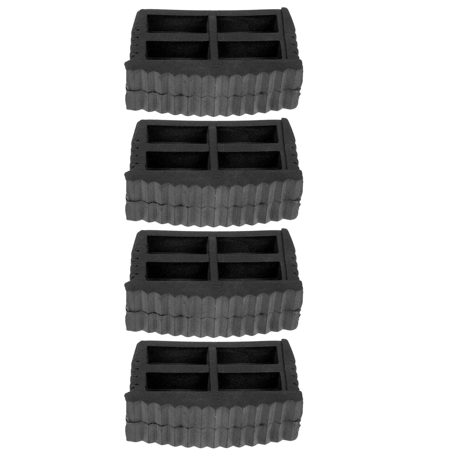 ifundom Ladder End Caps Ladder Foot Cover Workers Black 4pcs - Walmart.com