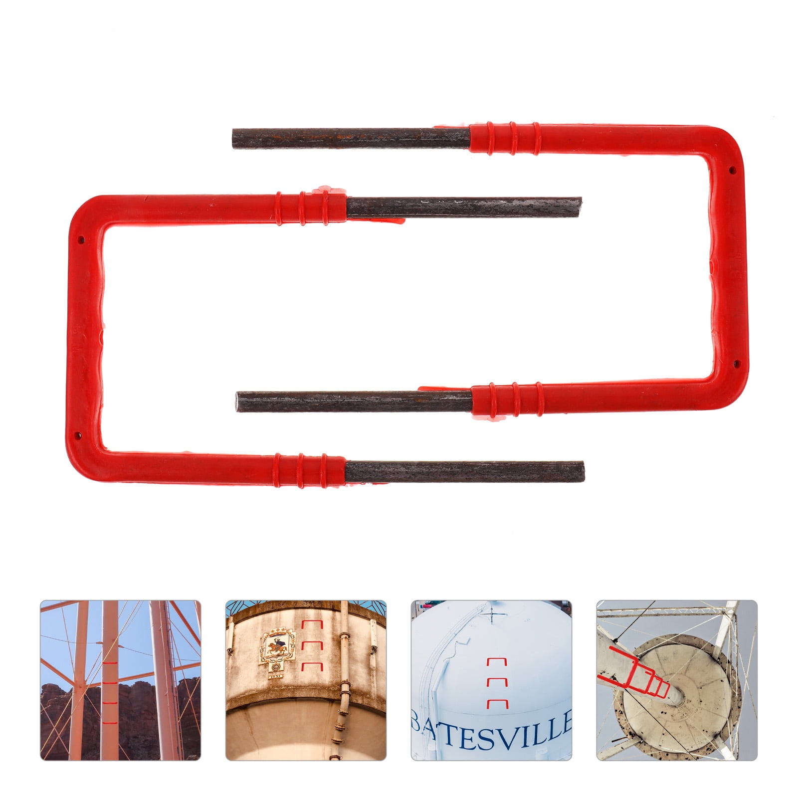 Ladder For Climbing,2pcs Water Towers Ladder Well Sturdy Ladder Heavy ...