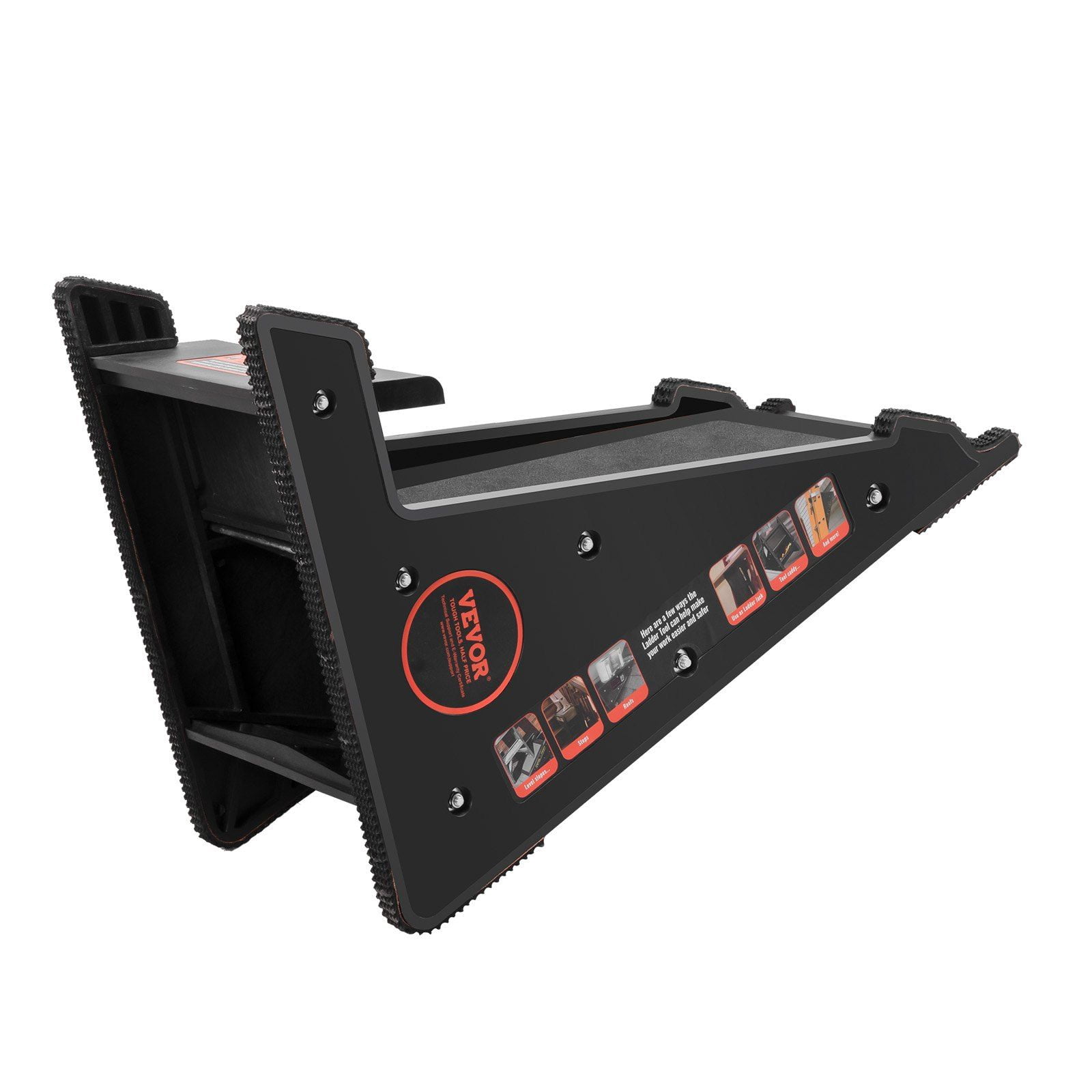 Ladder Leveling Tool, 380lb Capacity Stabilizer for Uneven Surfaces ...