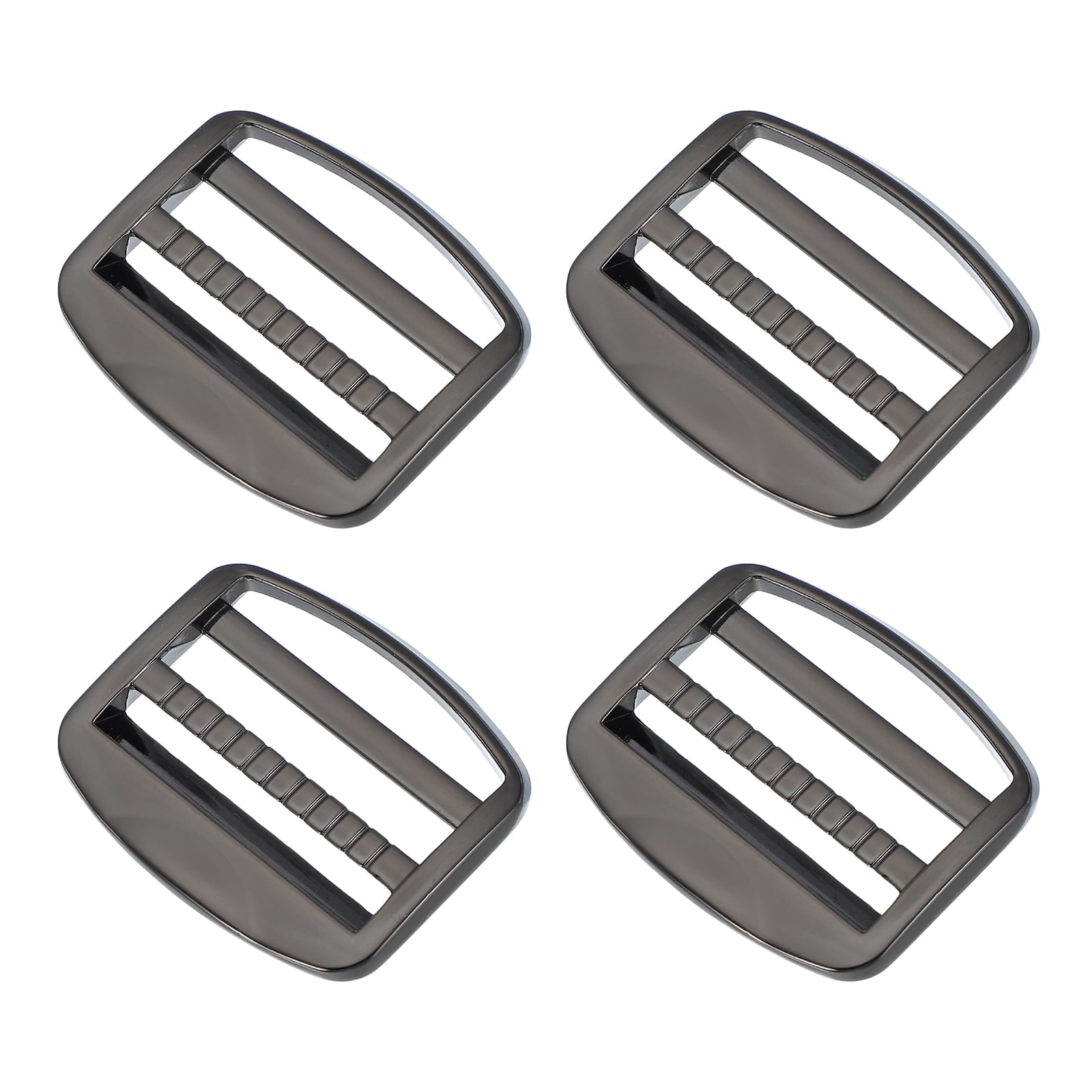 Uxcell Ladder Lock Buckle Slide Zinc Alloy Adjustable Webbing Strap ...