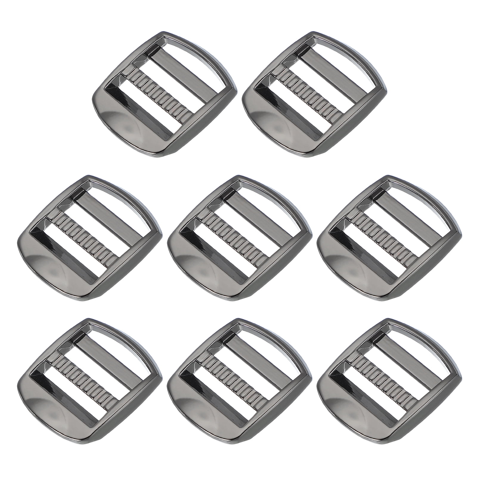 Uxcell Ladder Lock Buckle Slide Zinc Alloy Adjustable Webbing Strap ...