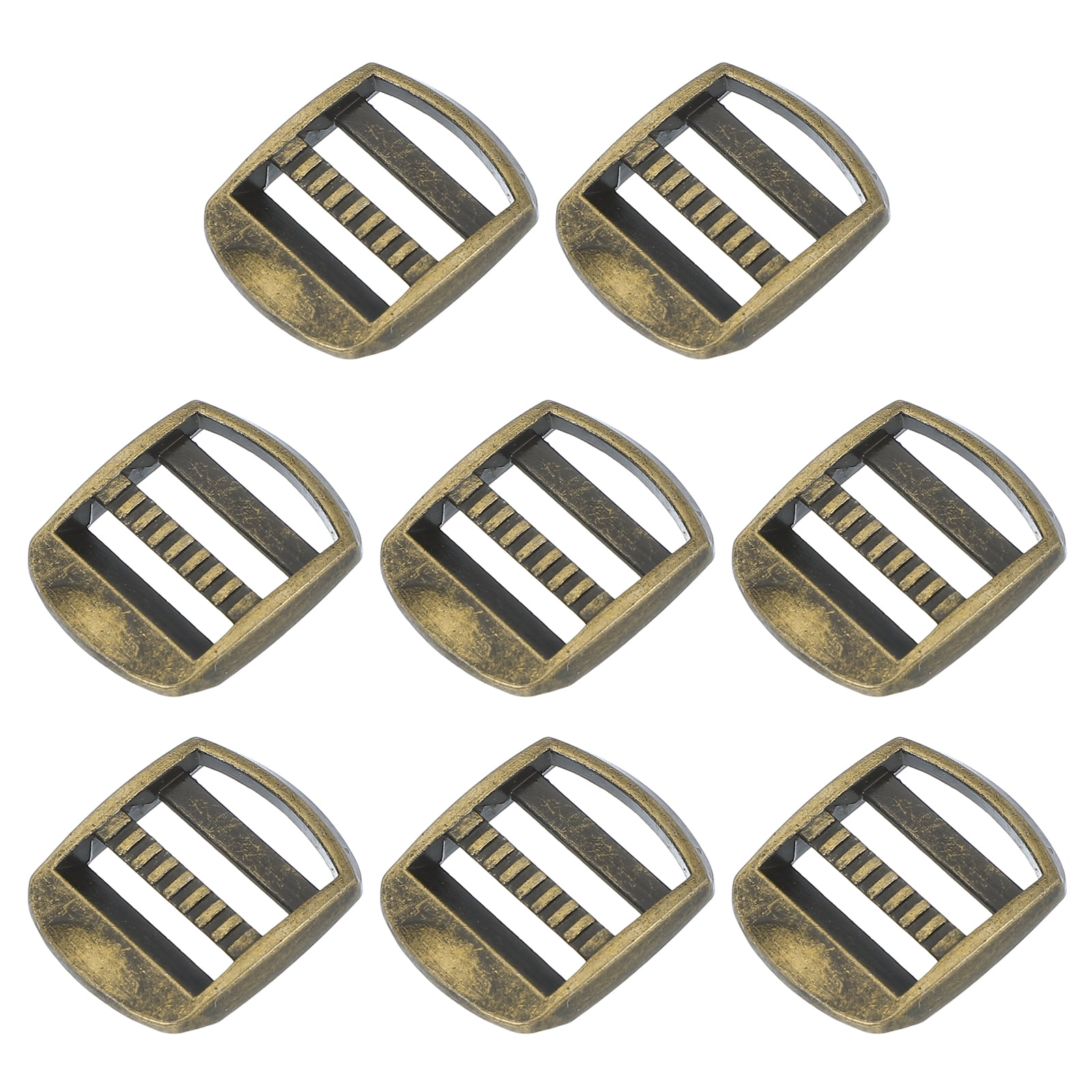 Uxcell Ladder Lock Buckle Slide Zinc Alloy Adjustable Webbing Strap ...