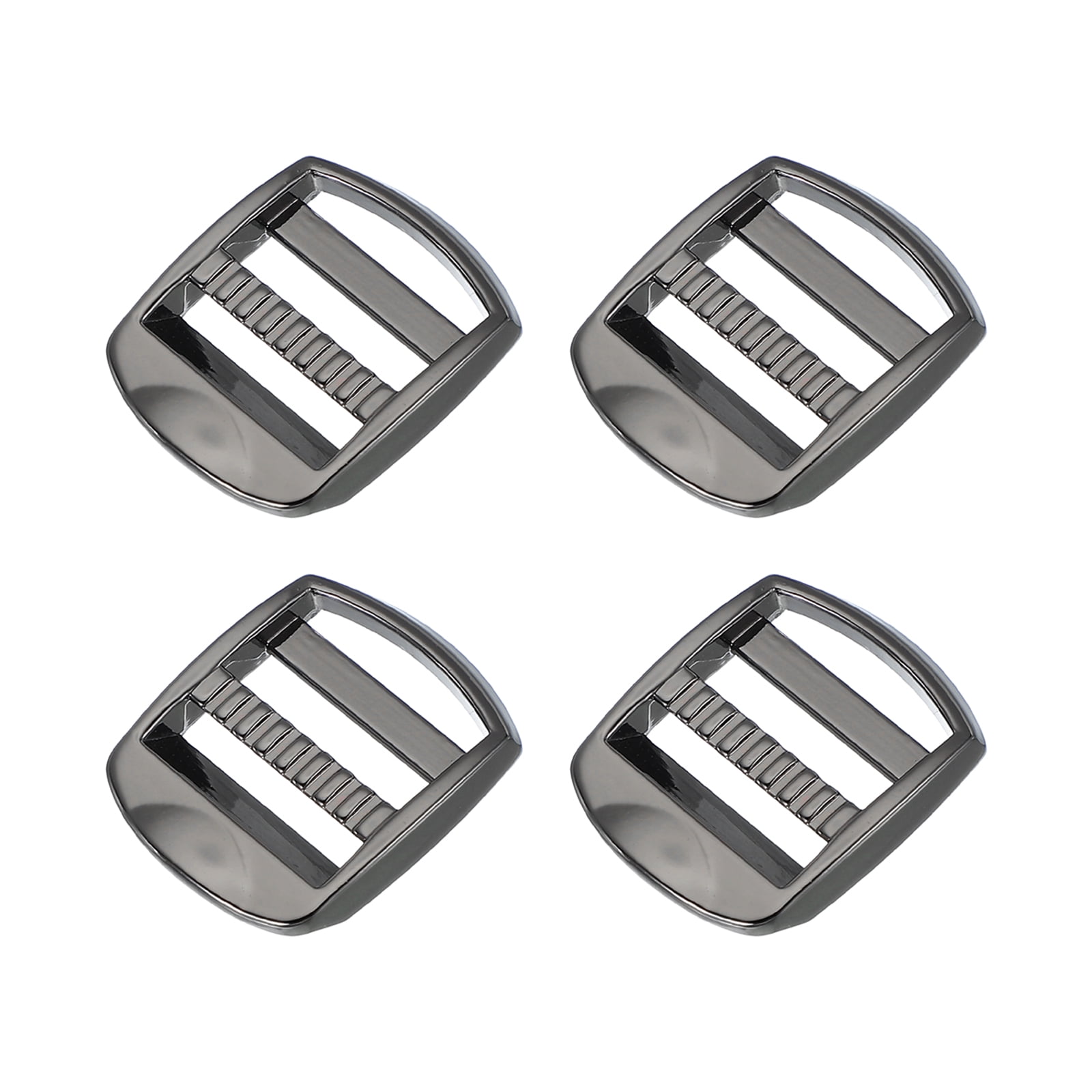 Uxcell Ladder Lock Buckle Slide Zinc Alloy Adjustable Webbing Strap ...