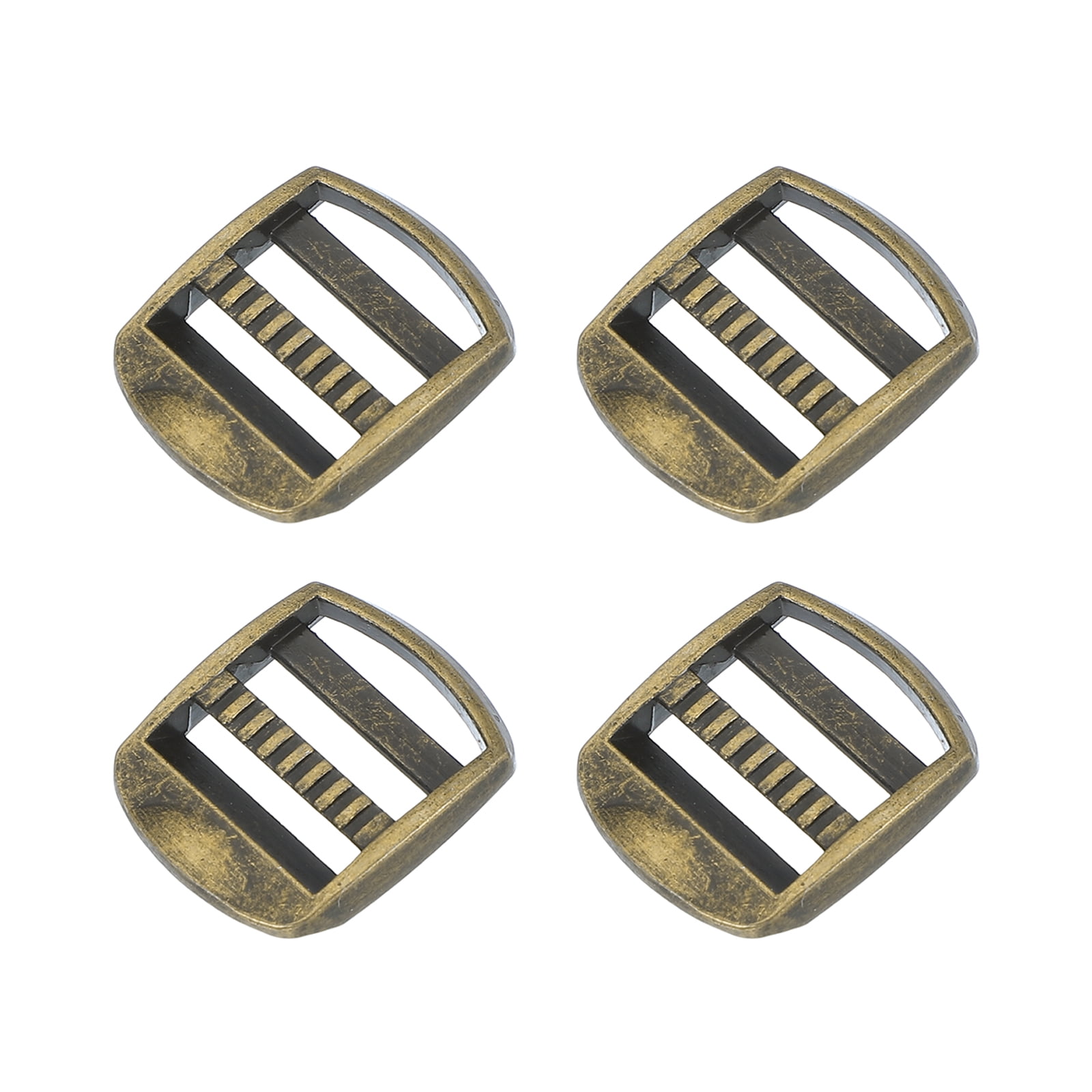 Uxcell Ladder Lock Buckle Slide Zinc Alloy Adjustable Webbing Strap ...