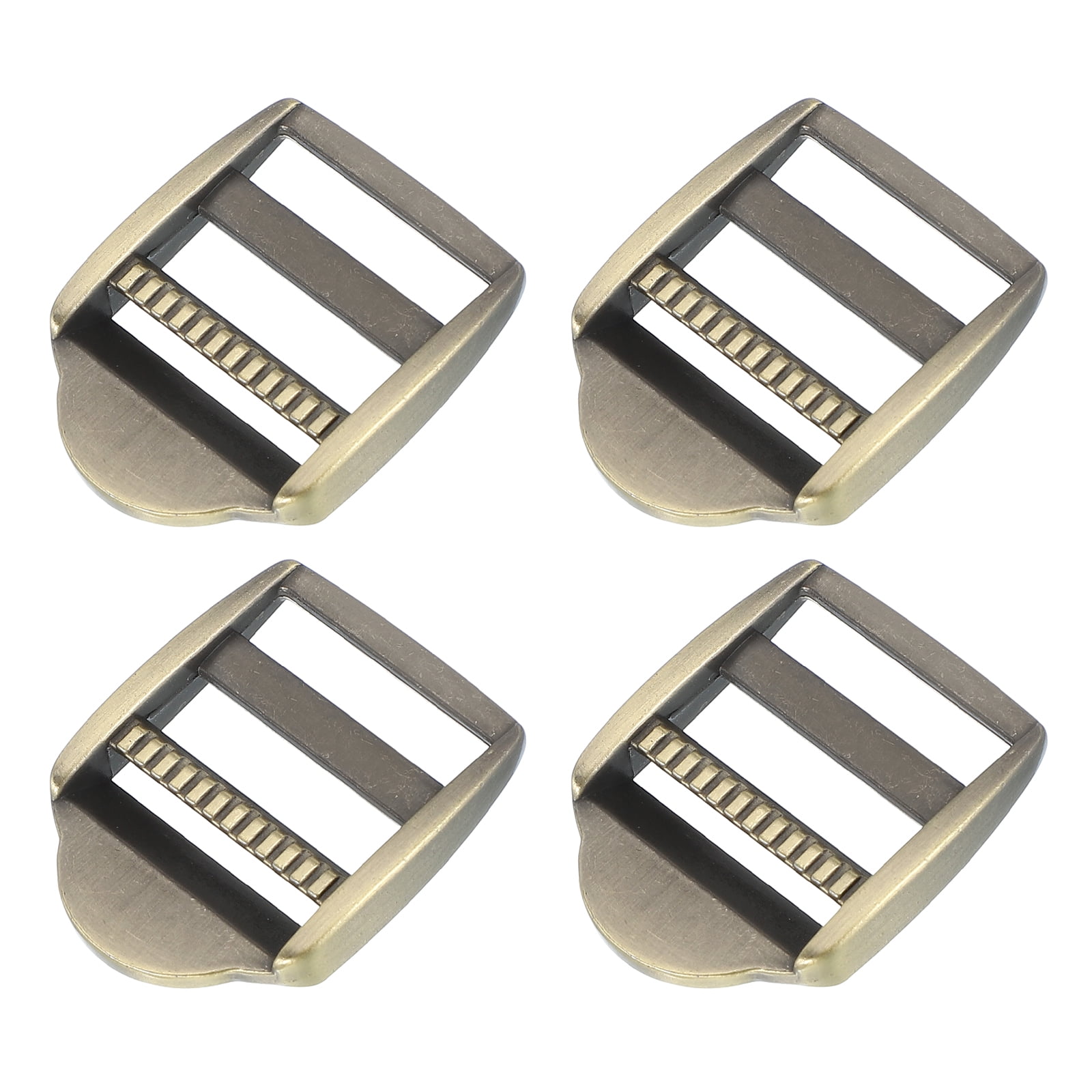 Uxcell Ladder Lock Buckle Slide Zinc Alloy Adjustable Webbing Strap ...