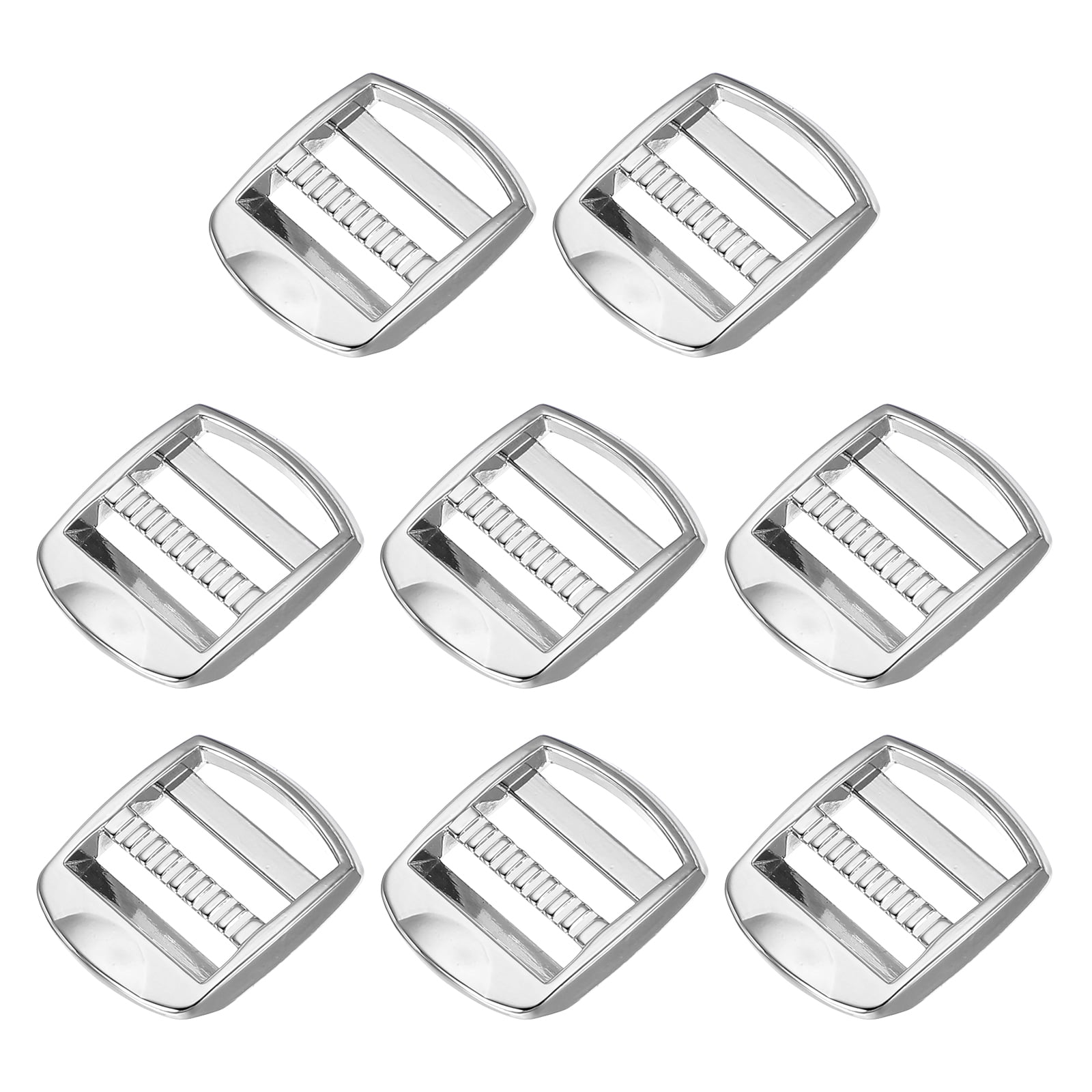 Uxcell Ladder Lock Buckle Slide Zinc Alloy Adjustable Webbing Strap ...