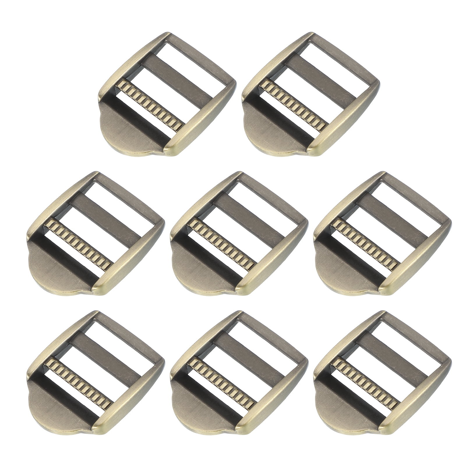 Uxcell Ladder Lock Buckle Slide Zinc Alloy Adjustable Webbing Strap ...