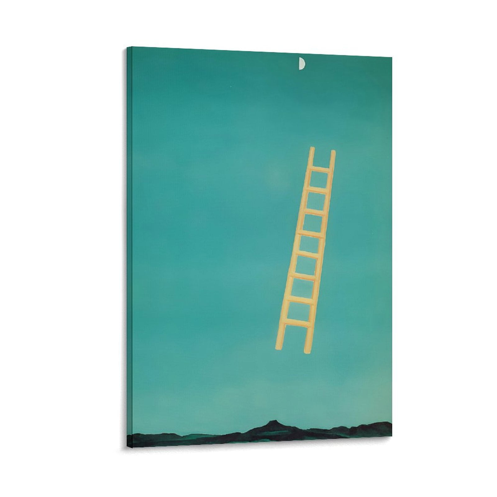 Ladder To The Moon by Georgia O Keeffe Print American Artist Poster ...