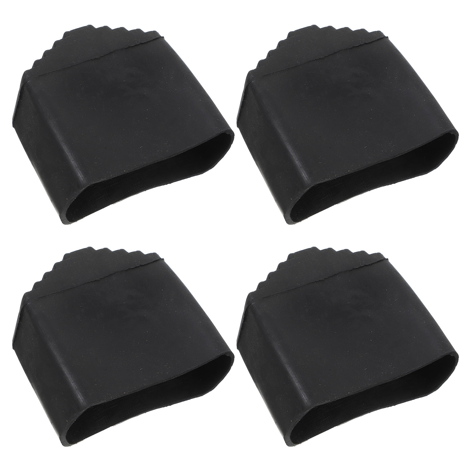 Ladder Pads Non: 4Pcs Black Ladder Caps Rubber Ladder Replacement Feet ...