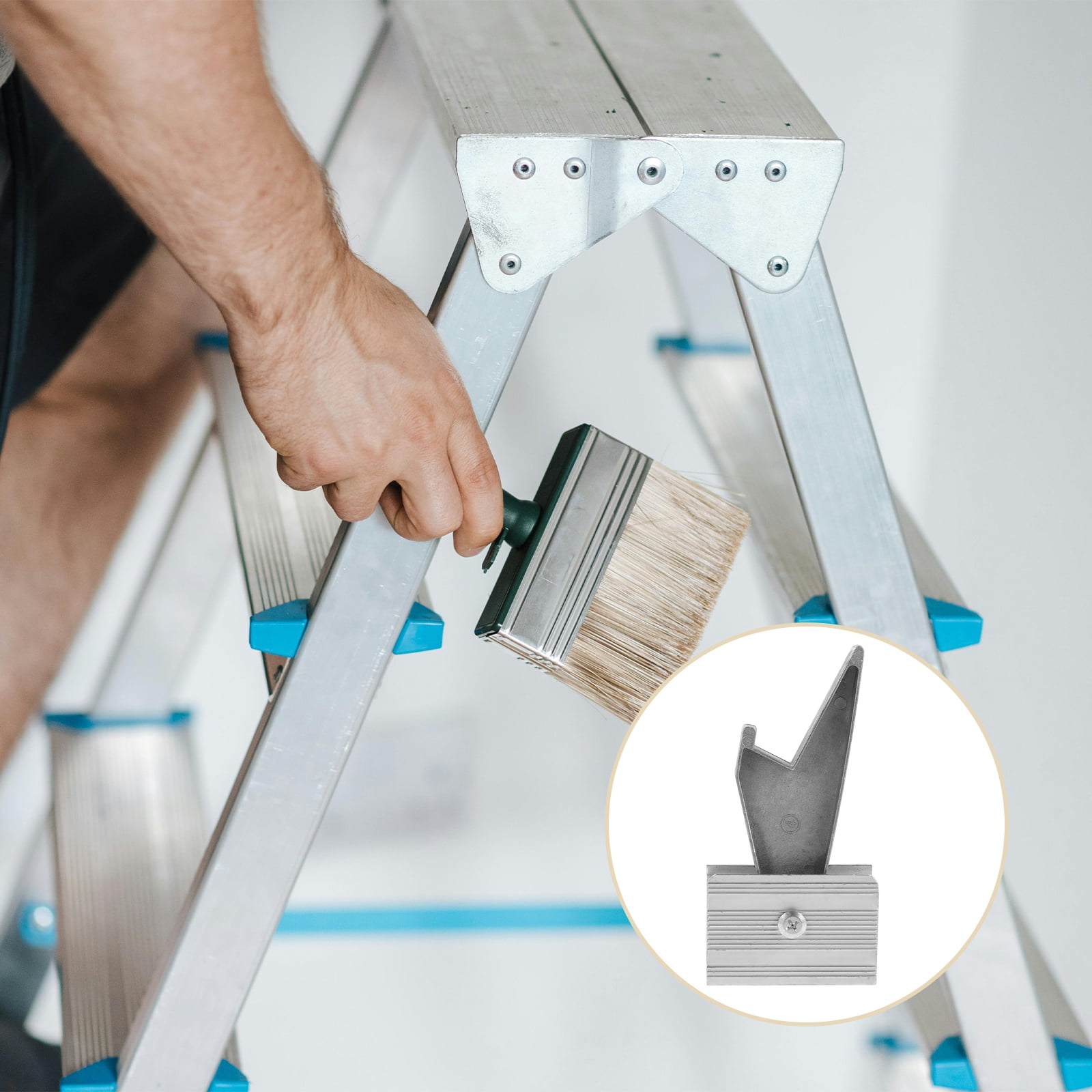 Ladder Rack Ratchet Straps,1 Pair Aluminum Extension Ladder Locks ...