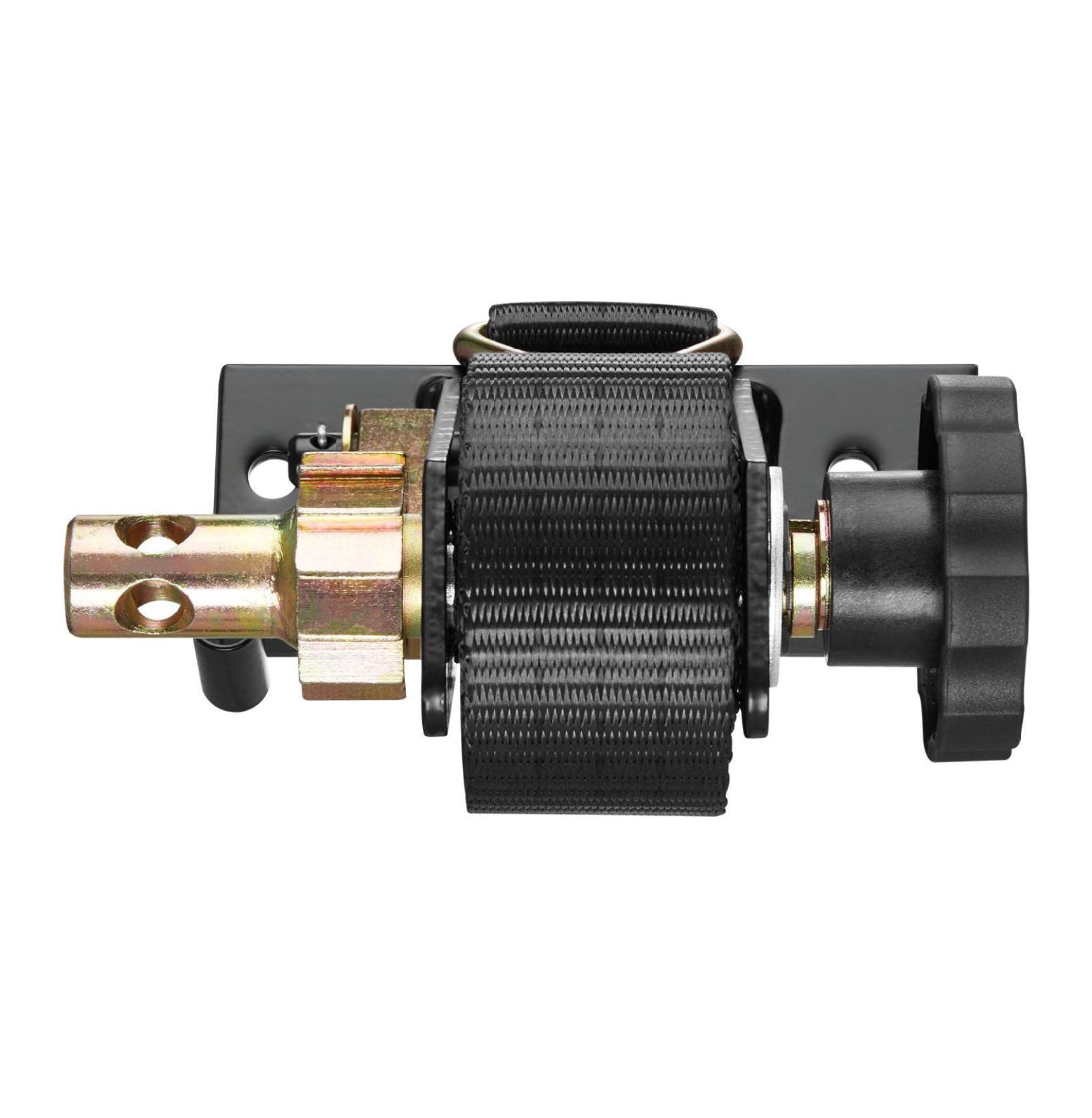 Ladder Rack Ratchet Straps, Black Square Tube Mount, 1.5 in Wide x 7.4 ...