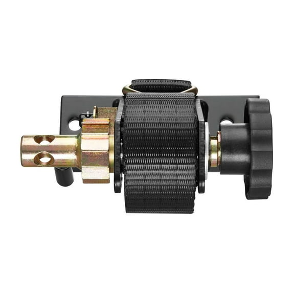 Ladder Rack Ratchet Straps, Black Square Tube Mount, 1.5 in Wide x 7.4 ...