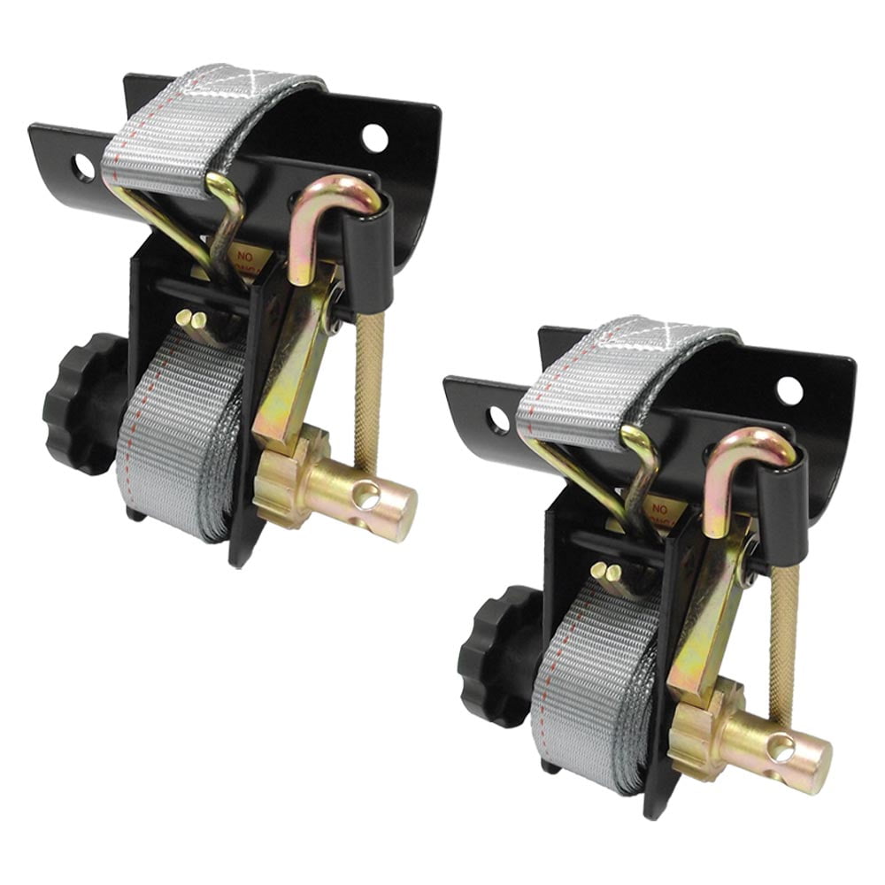 Ladder Rack Ratchet Tie-Down Straps (Pair) Tube Mount Replaces Buyers ...