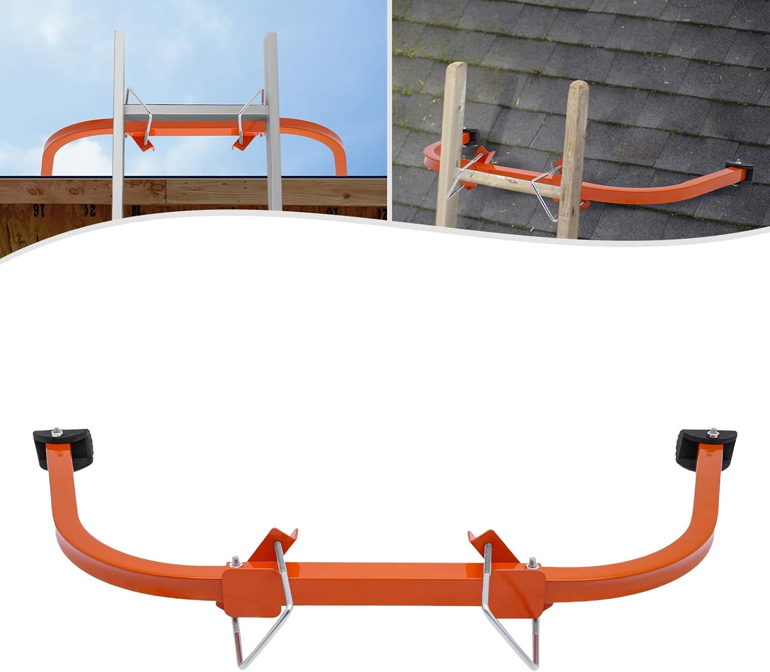 Ladder Stabilizer Accessory for Roof Gutter,Heavy Duty Ladder ...