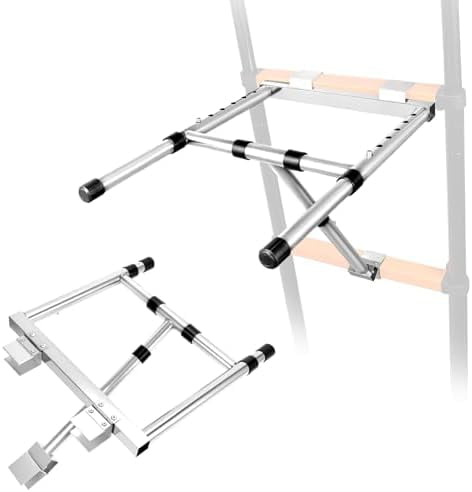 Ladder Stabilizer, Heavy Duty Adjustable with Triangular Support ...