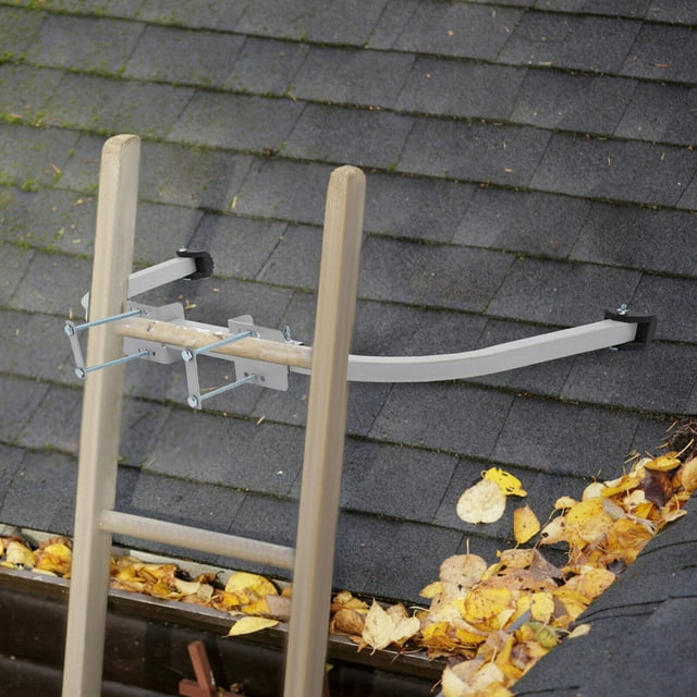 Ladder Stabilizer for Safe Window & Gutter Cleaning – Heavy-Duty Steel ...