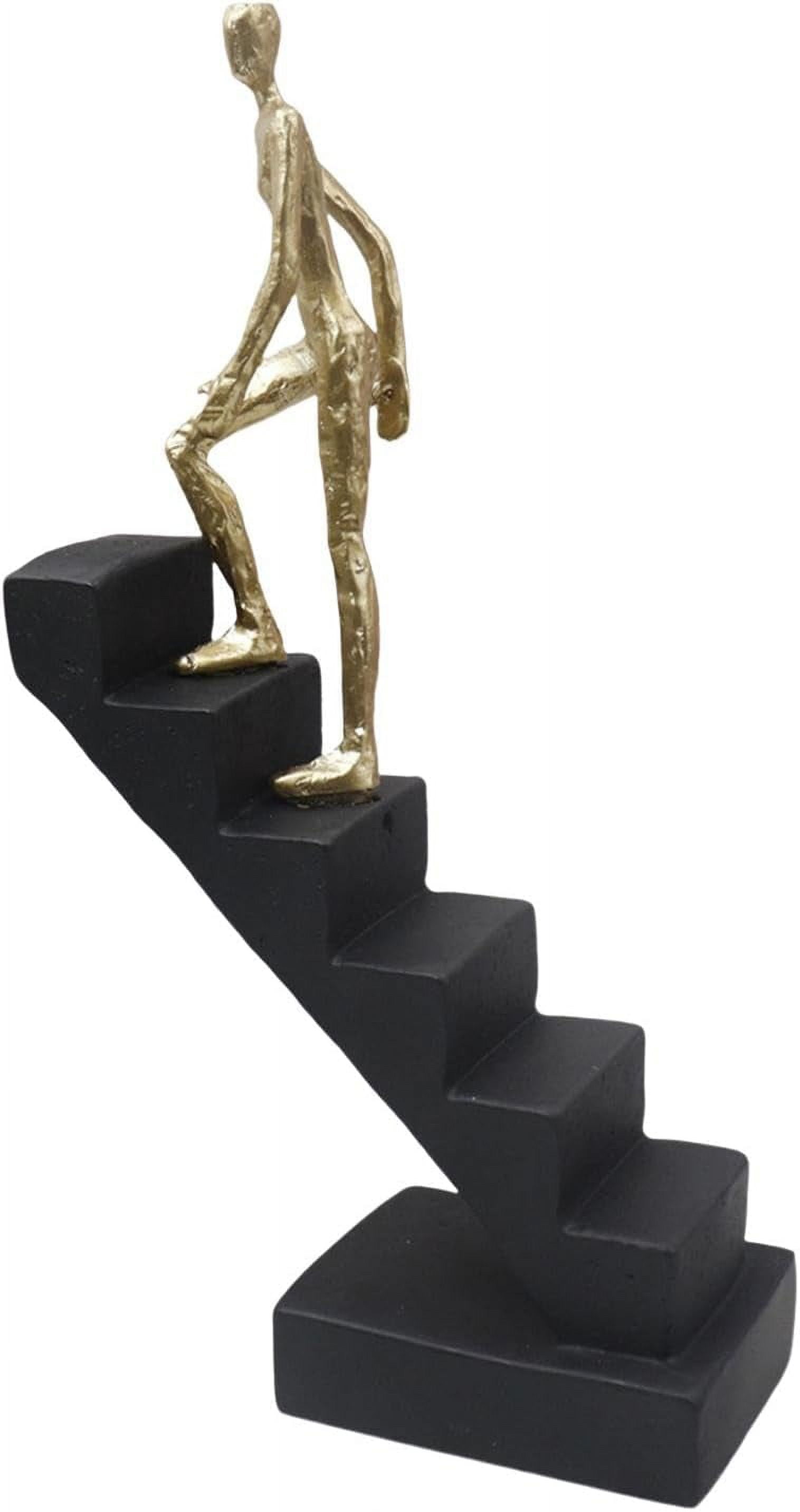 Ladder Statue Ladder Sculpture Abstract Character Collectible Thinker ...