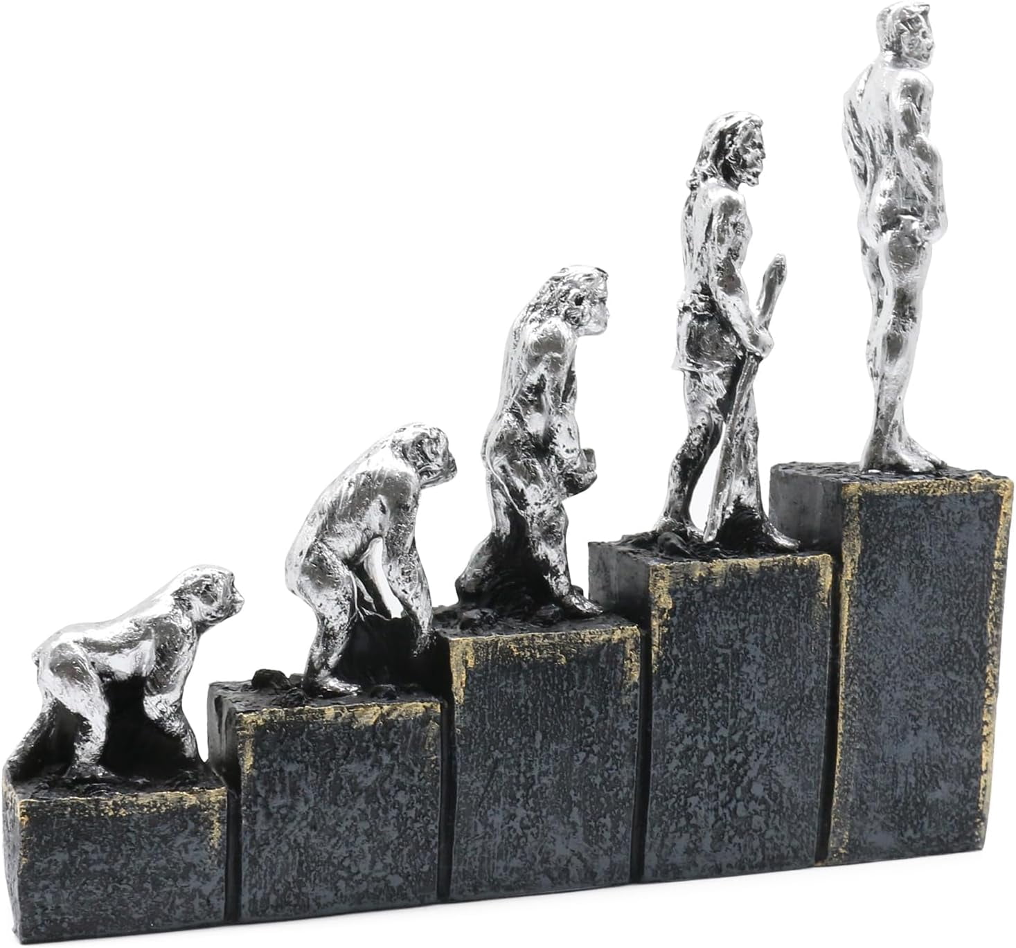 Ladder Statue and Sculpture, Creative Climbing Stairs Figurines for ...