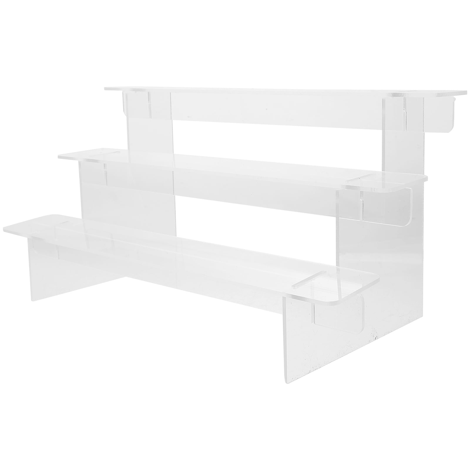 Ladder Storage Rack Acrylic Holder Necklace Stand Display Shelf Perfume ...