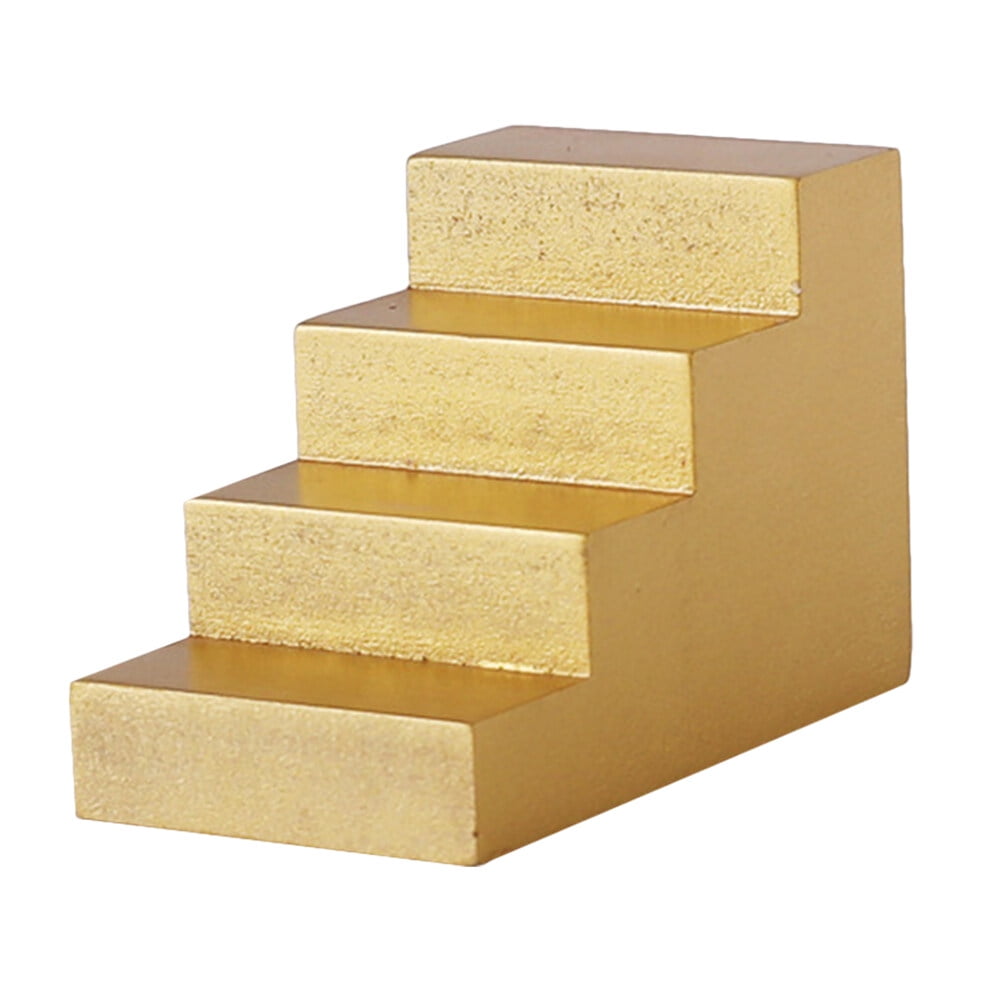 Ladder Wooden Furniture Mini Miniature Decor Stair Display Stand ...