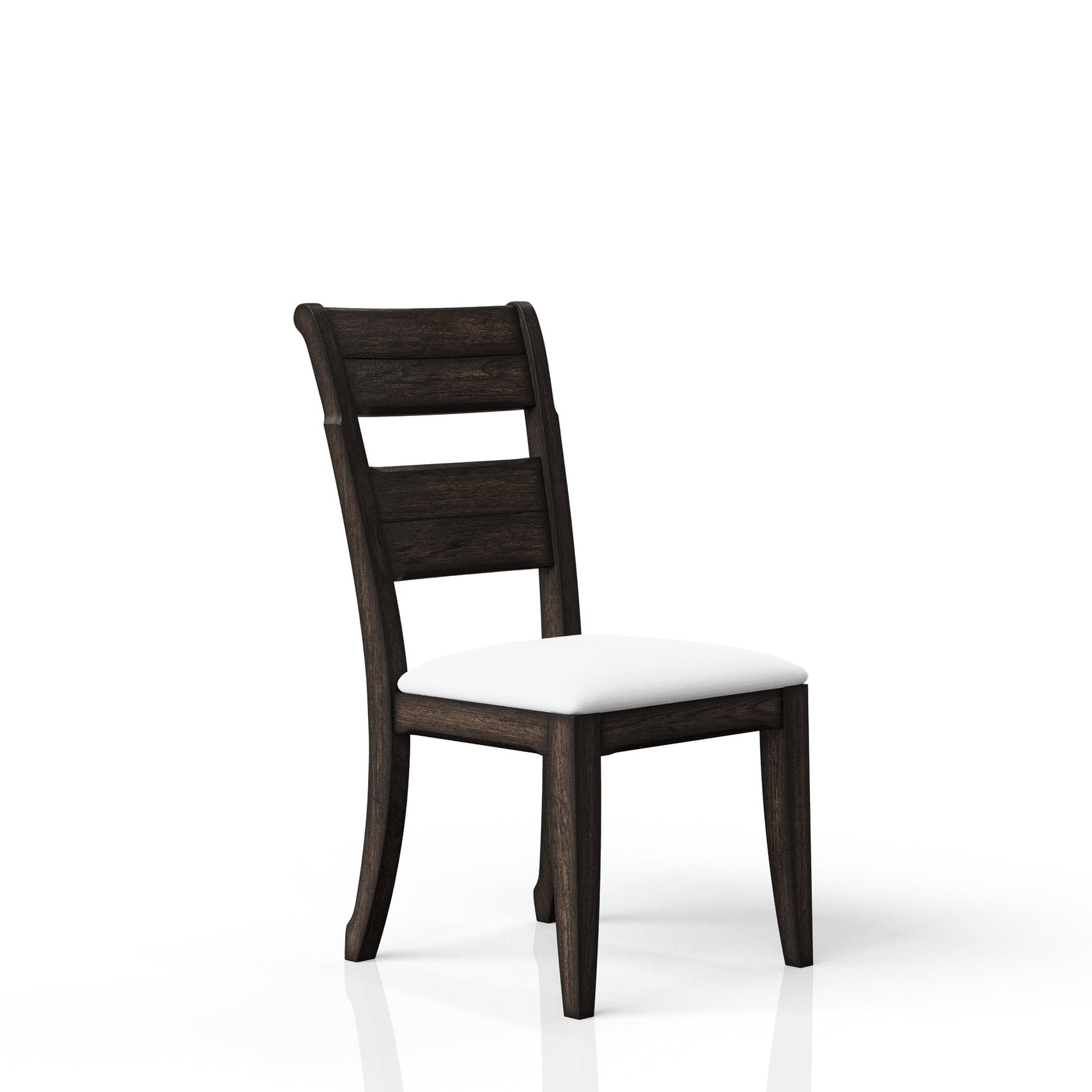 Ladderback Chocolate - Finished Chair - Upholstered for Softness - Art ...