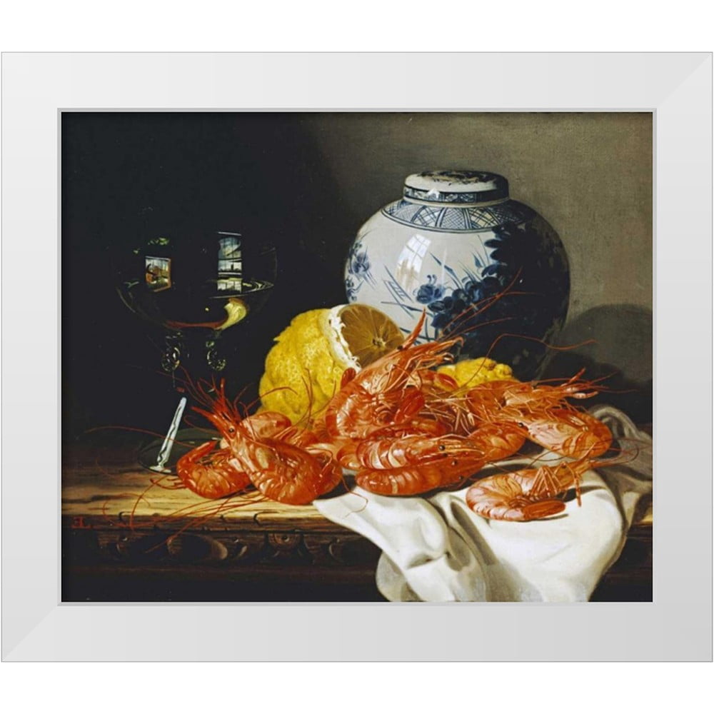 Ladell, Edward 31x26 White Modern Wood Framed Museum Art Print Titled ...