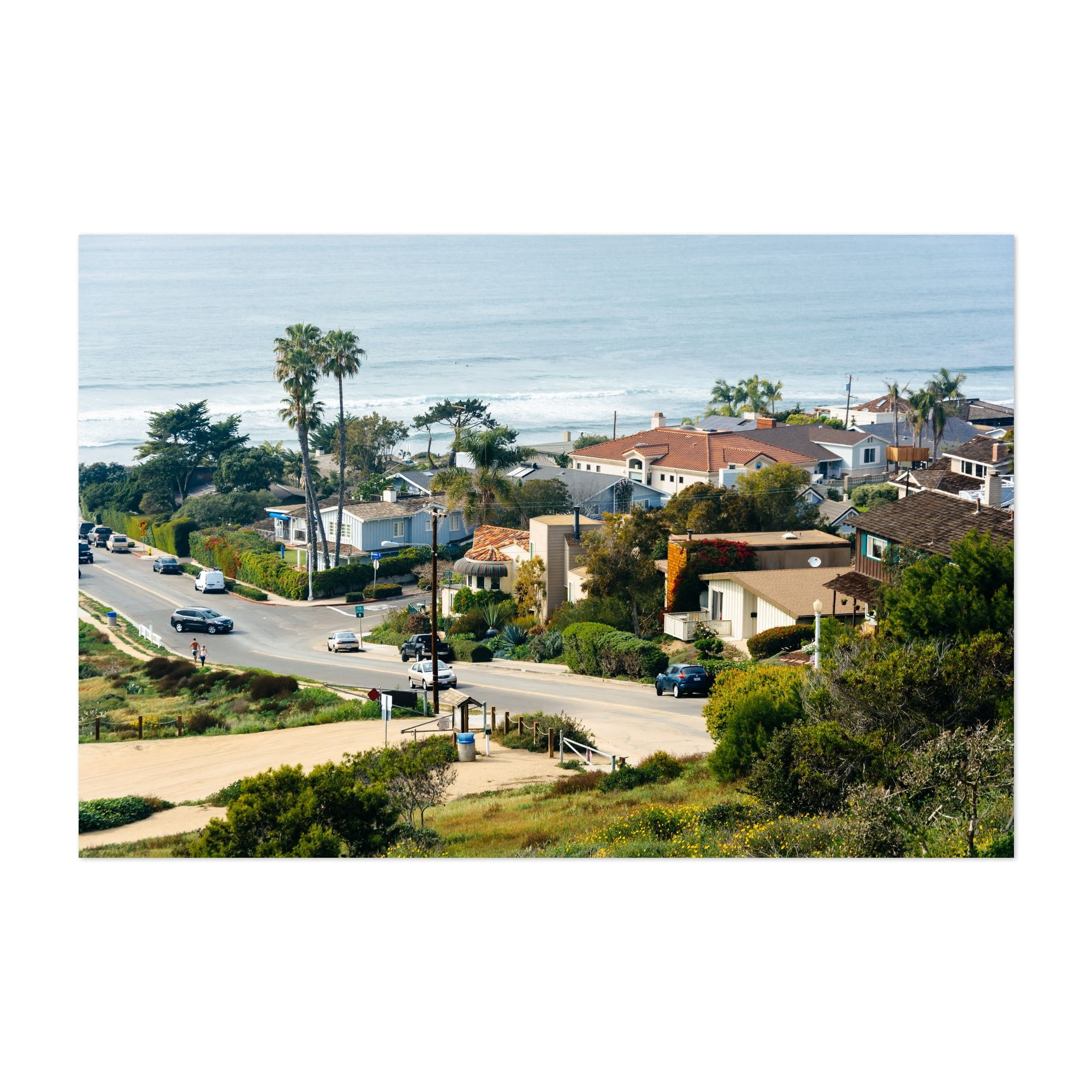 Ladera Street - San Diego California Photography Unframed Wall Art ...