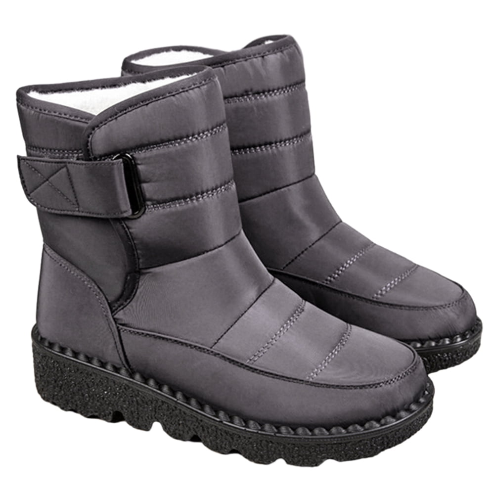 Ladies Ankle Platform Boots Windproof Non-Slip for Outdoor Travel (39 ...