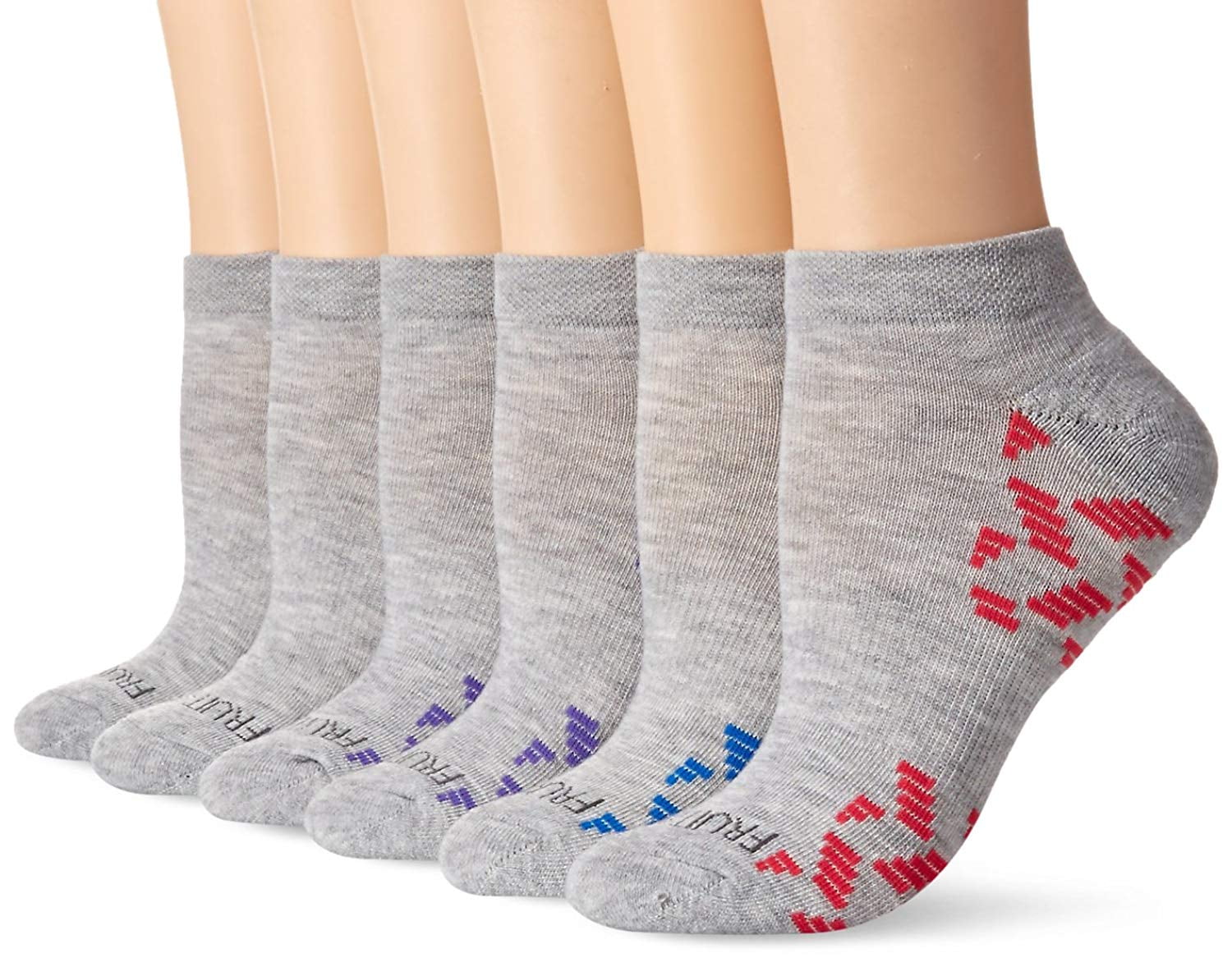 Ladies Arch Support Low Cut Socks - 6 Pair - Walmart.com