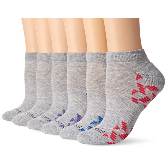 Ladies Arch Support Low Cut Socks - 6 Pair - Walmart.com