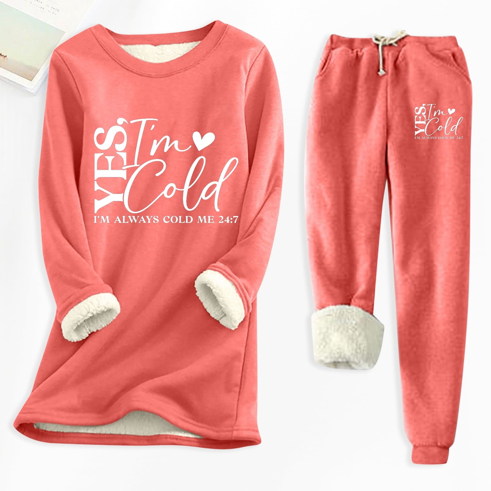 Ladies' Autumn And Winter ComfortablePrinted And Thick Slim Fit Bottom ...