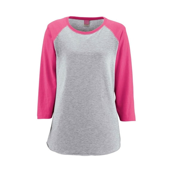 LAT - Women's Baseball Fine Jersey Three-Quarter Sleeve Tee - 3530 ...