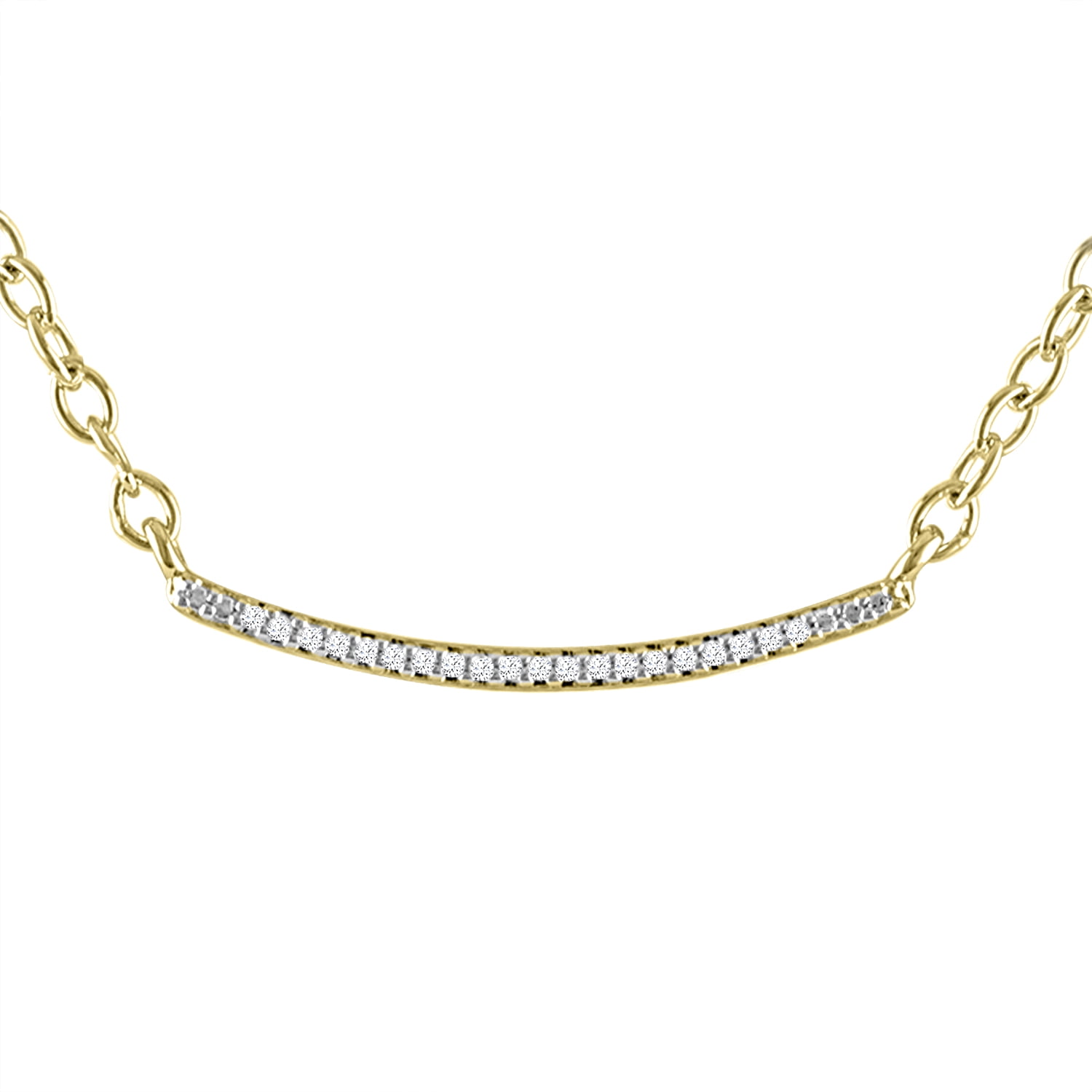 Ladies Brilliance Fine Jewelry Sterling Silver with 14Kt Gold Plating ...